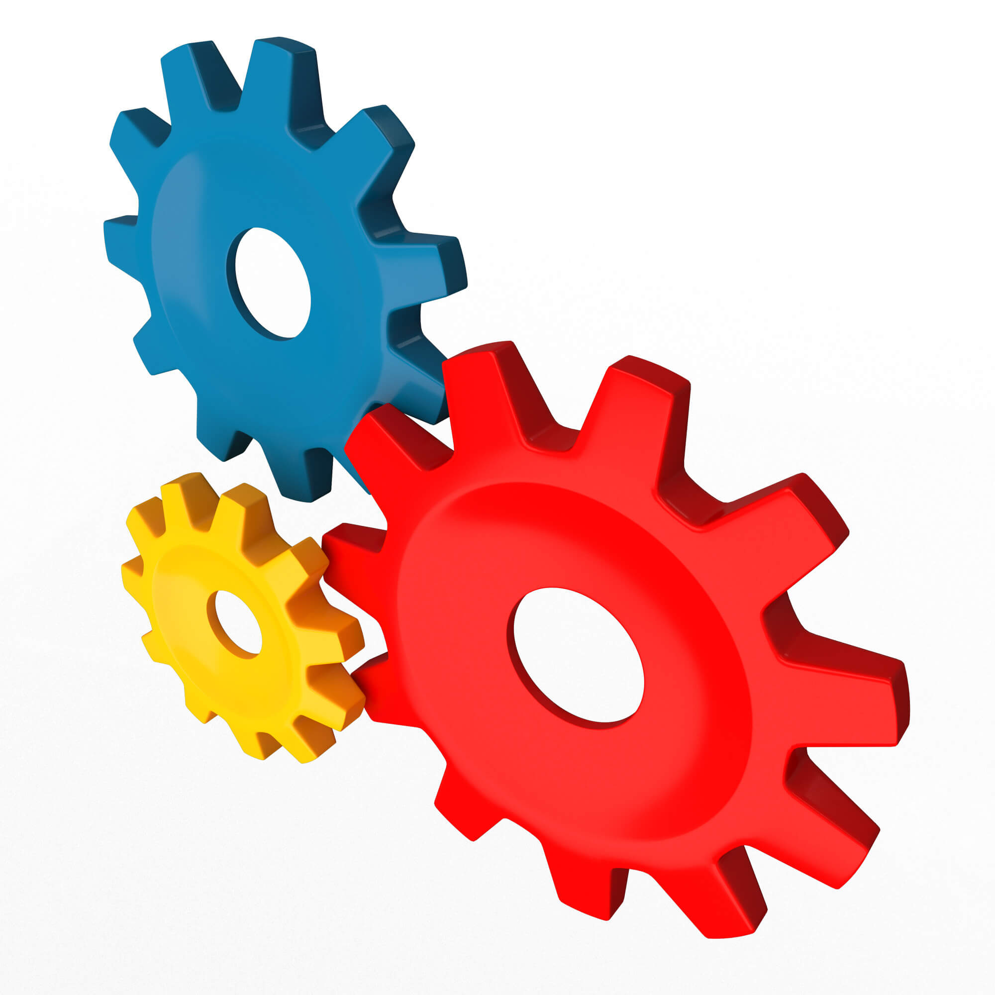 Setting Icon Cartoon - 3D Model by KhaganFX