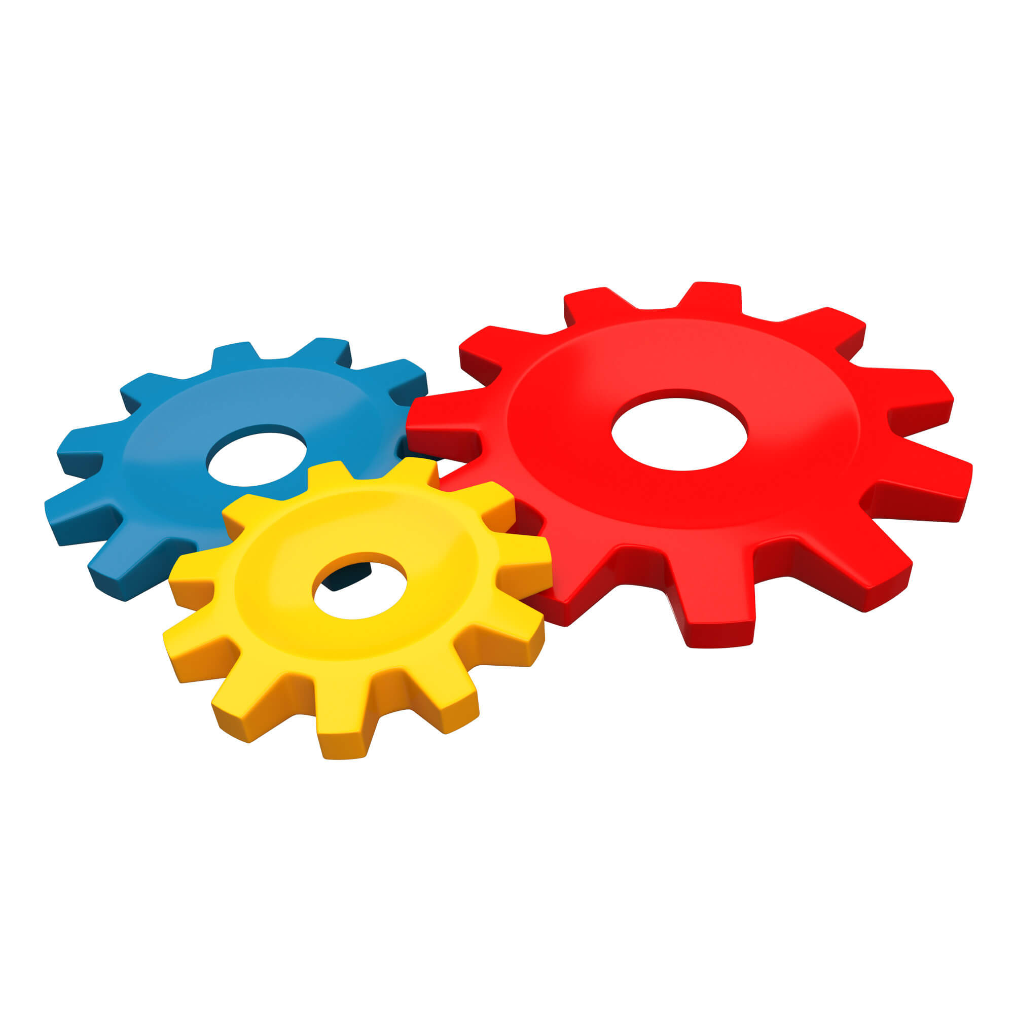 Setting Icon Cartoon - 3D Model by KhaganFX