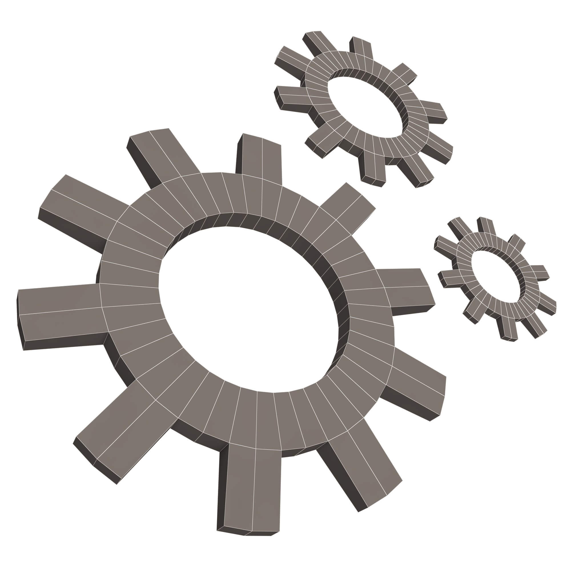 Setting Icon - 3D Model by KhaganFX