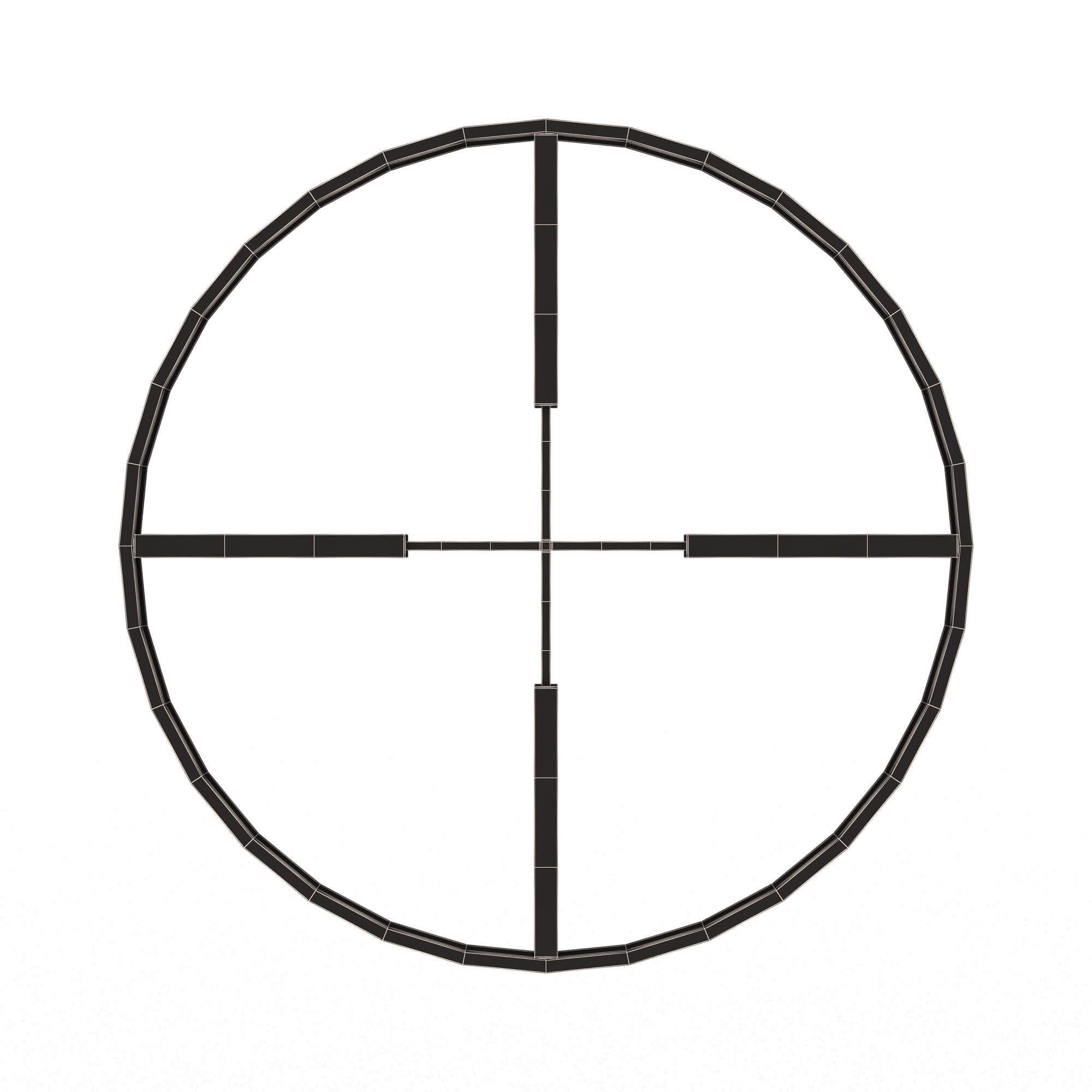 Sniper Target Symbol - 3D Model by KhaganFX