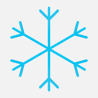 Snowflake Emoji - 3D Model by KhaganFX