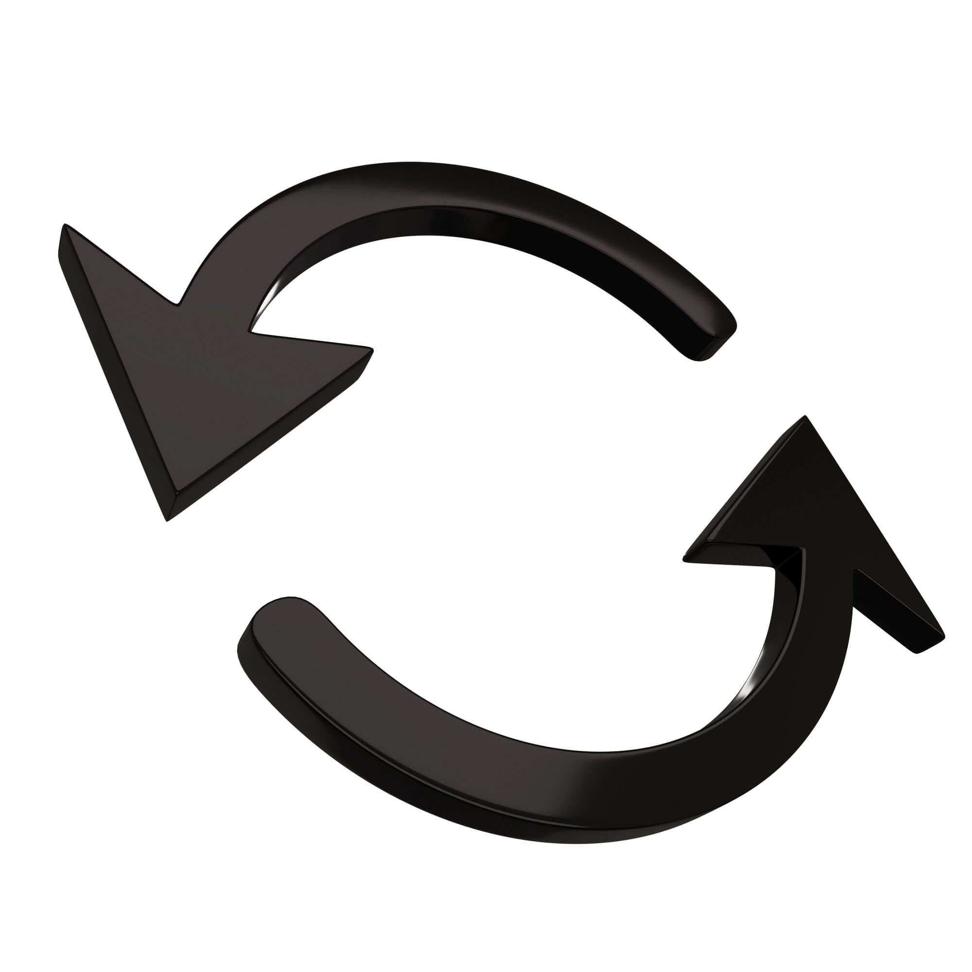 Synchronization Symbol - 3D Model by KhaganFX