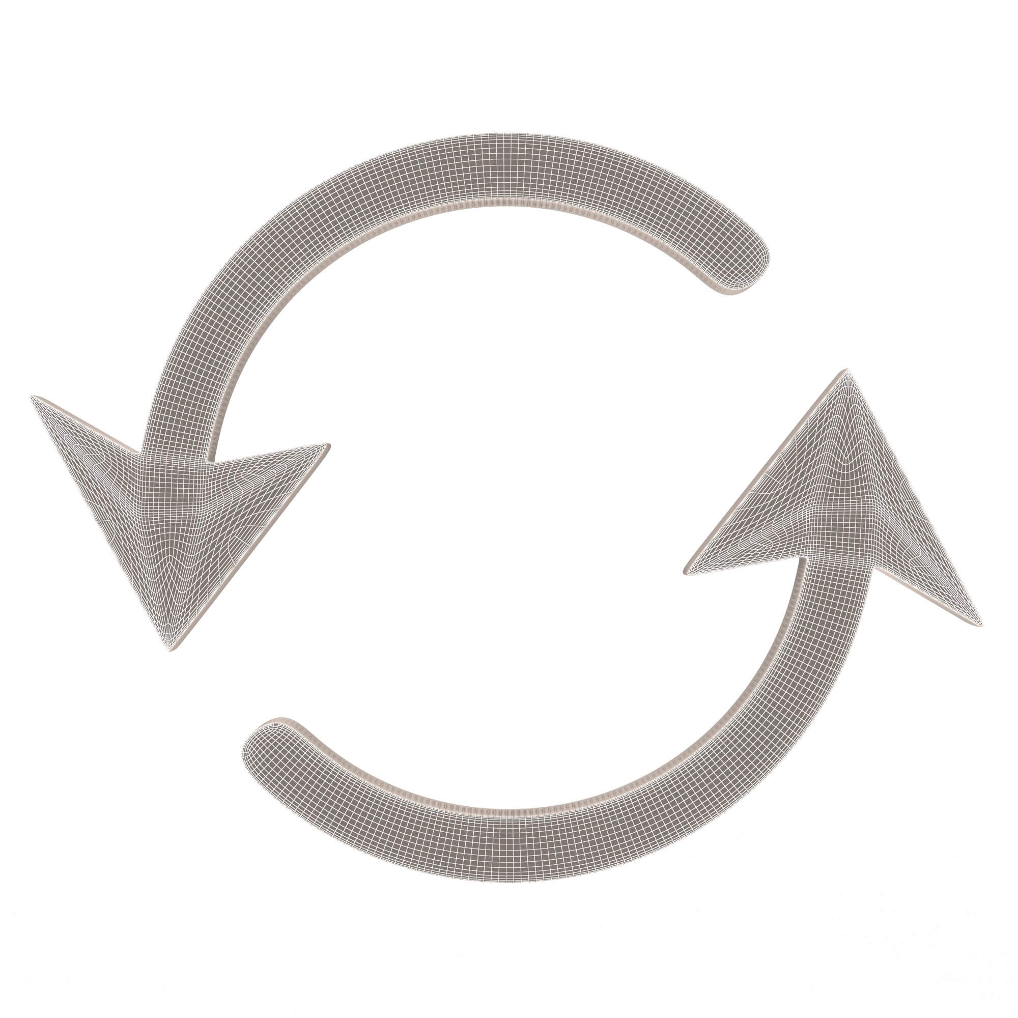 Synchronization Symbol - 3D Model by KhaganFX