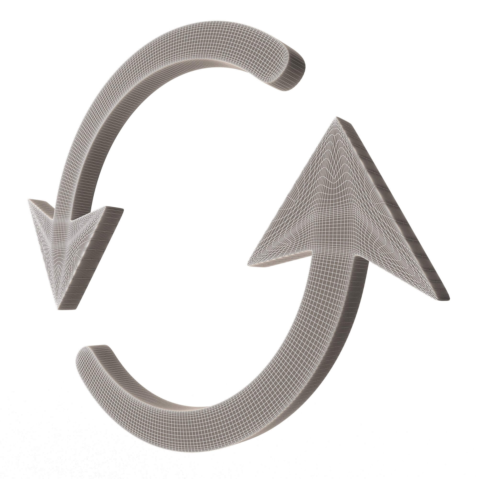 Synchronization Symbol - 3D Model by KhaganFX