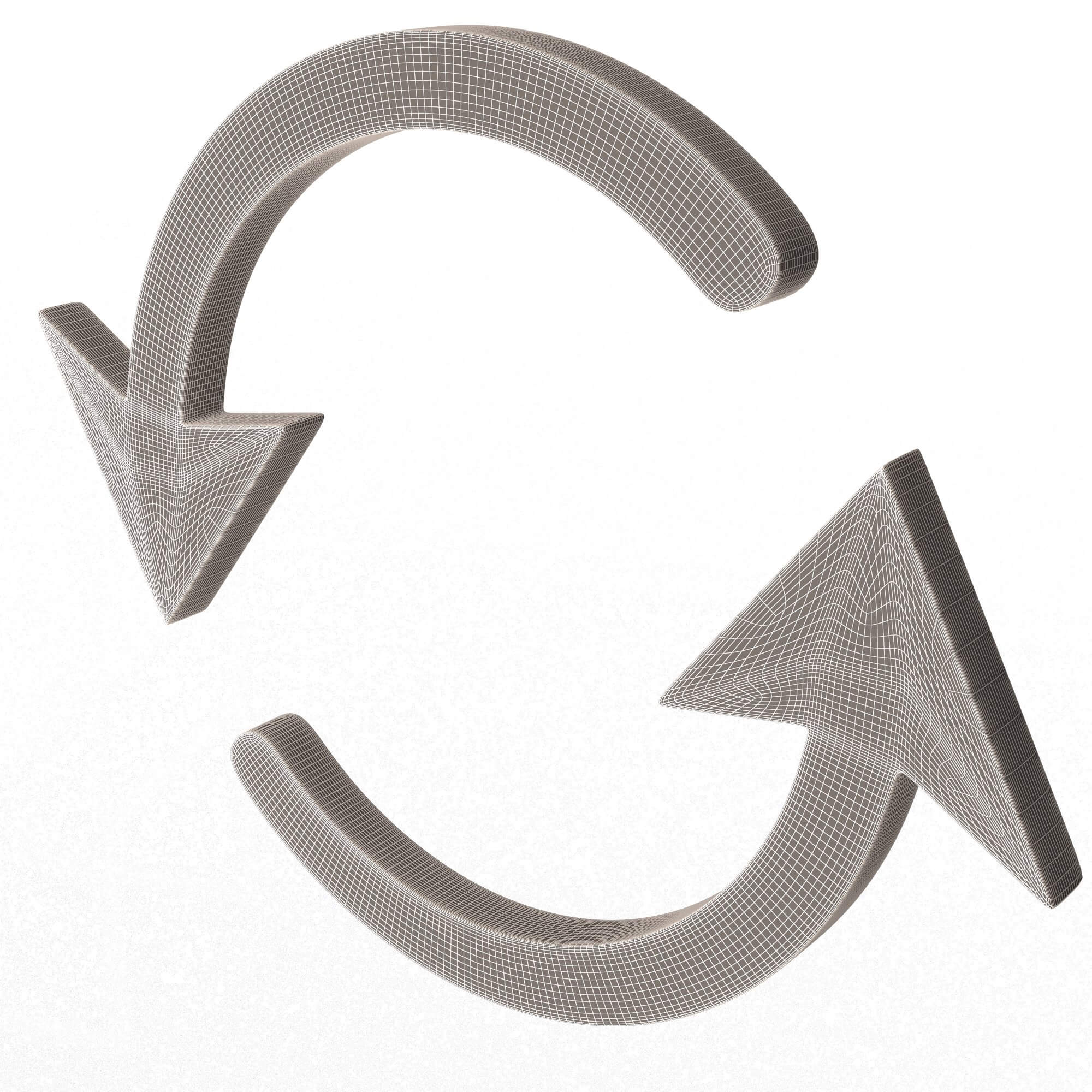 Synchronization Symbol - 3D Model by KhaganFX