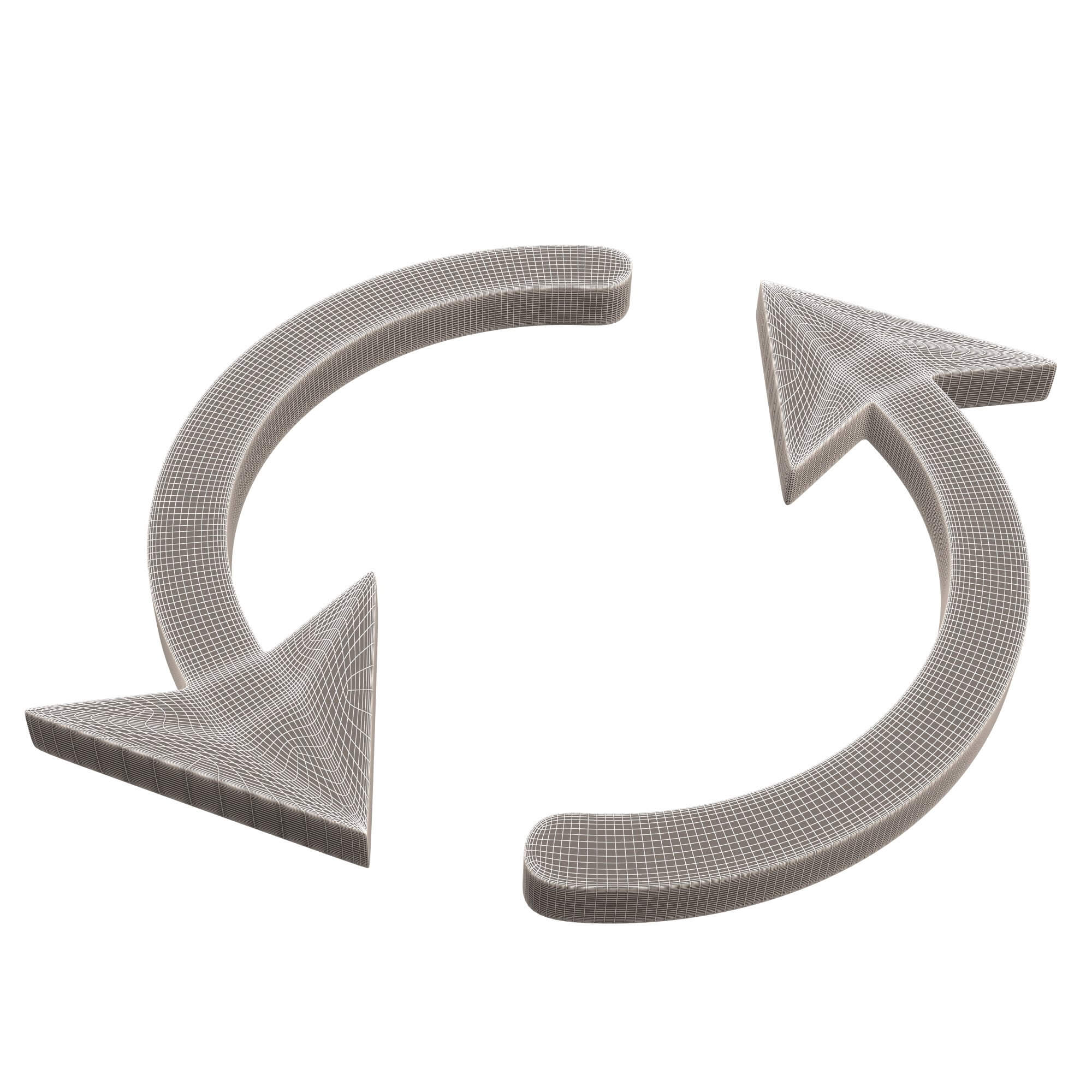 Synchronization Symbol - 3D Model by KhaganFX