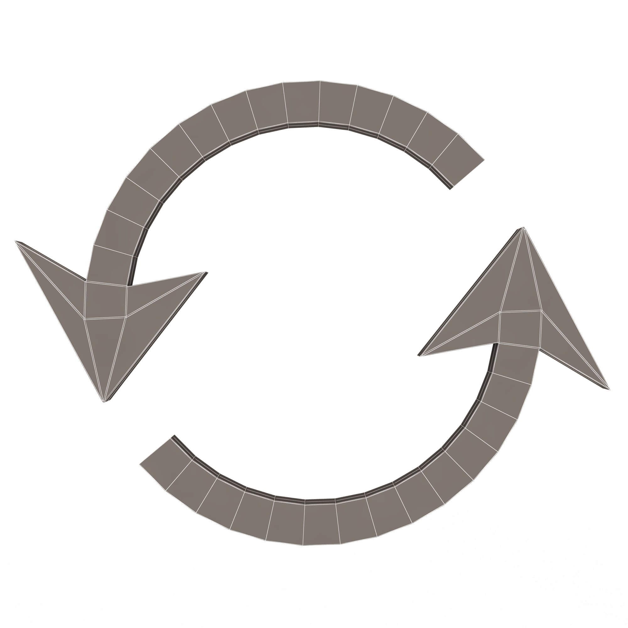 Synchronization Symbol - 3D Model by KhaganFX