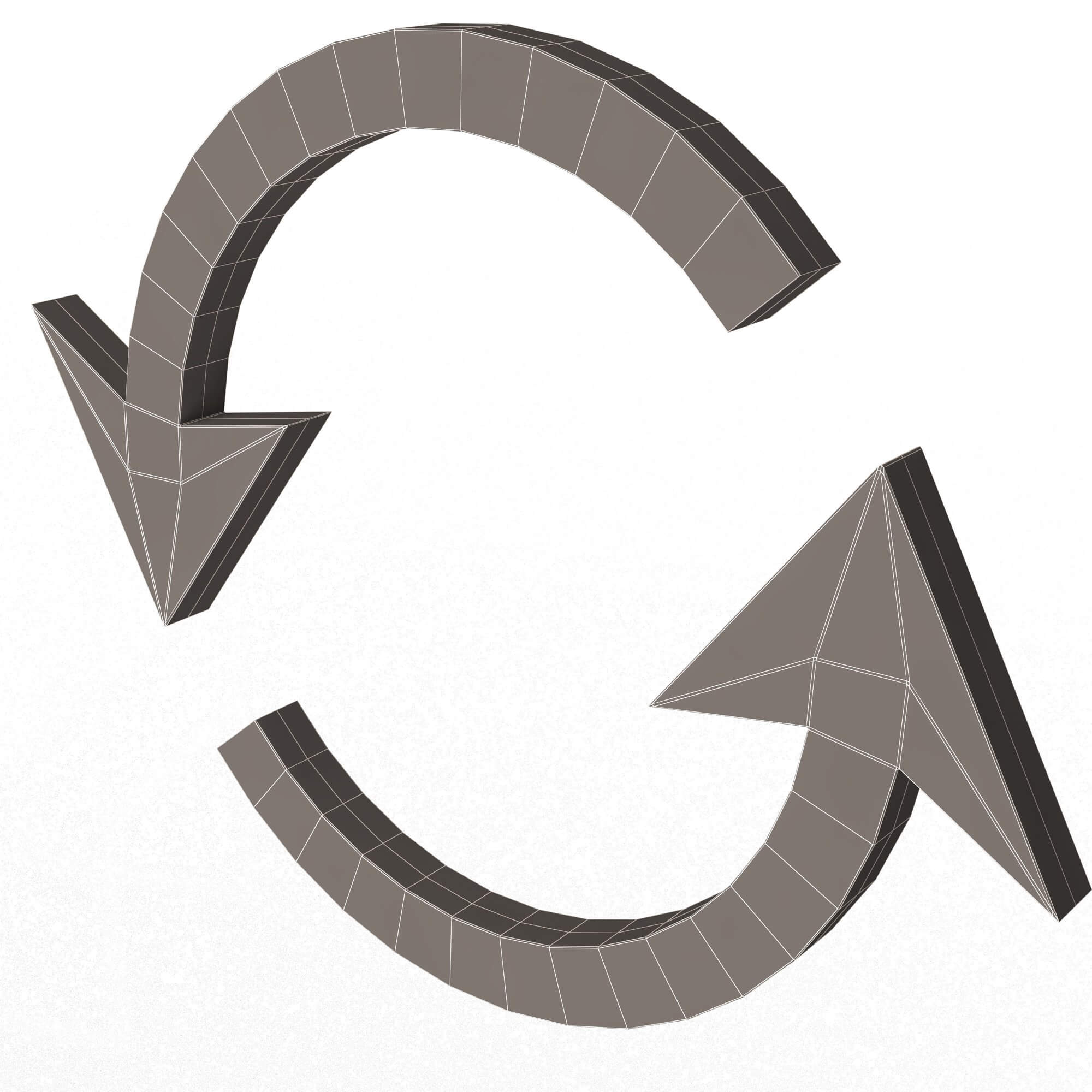 Synchronization Symbol - 3D Model by KhaganFX