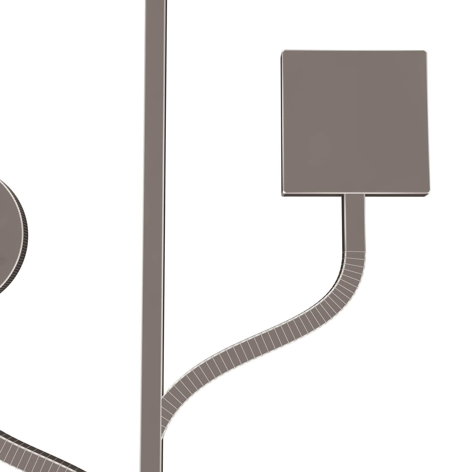 USB Symbol - 3D Model by KhaganFX