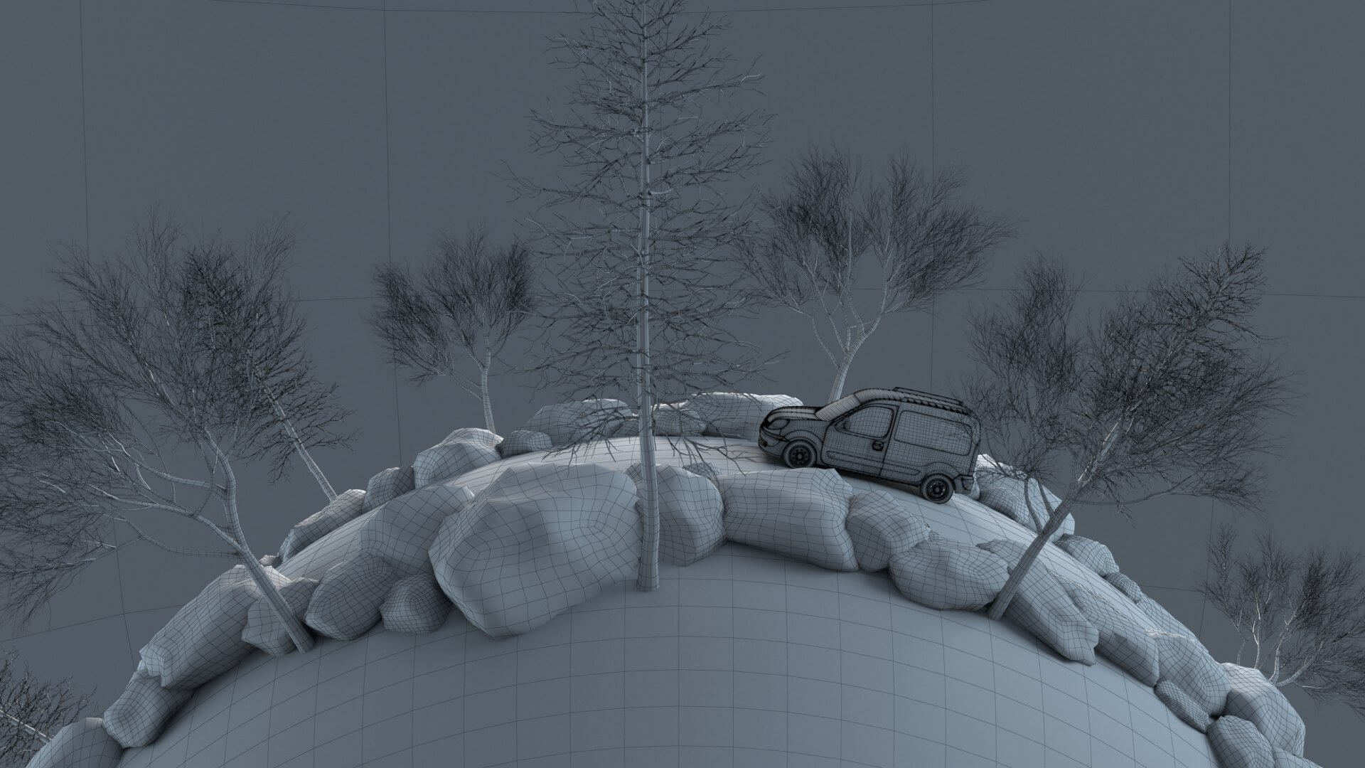 Ground - 3D Model by Khaled Lakmes