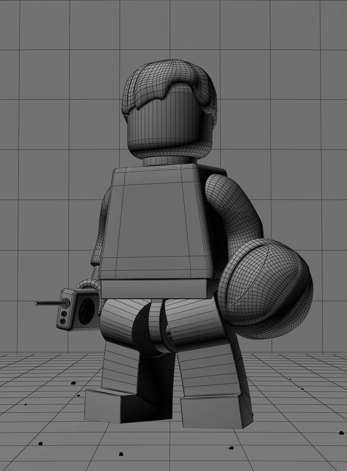 Lego Character - 3D Model by Khaled Lakmes