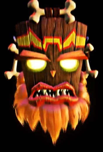 Uka Uka Crash Bandicoot - 3D Model by Khaled Lakmes