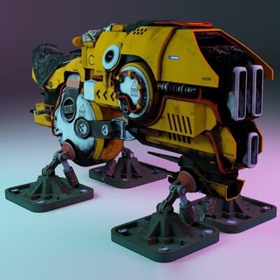 Genesis Climber MOSPEADA VR-052 Battler Cyclone 3D Model