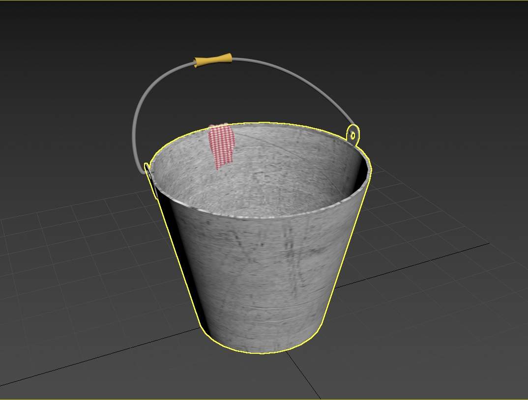 Water Bucket - 3D Model by khalilsediqi