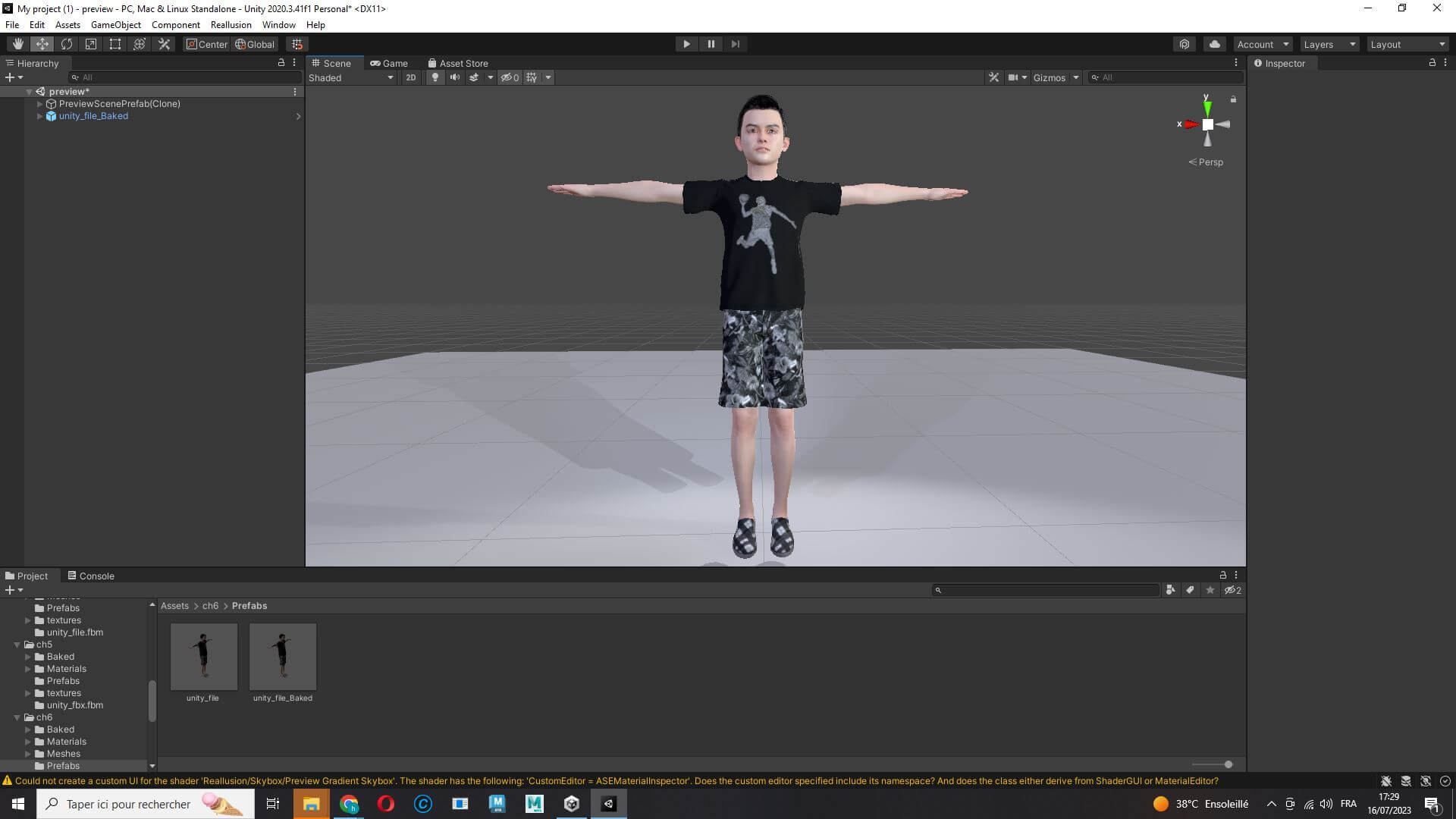 Adam - Realistic Boy 3D Model by khaloui