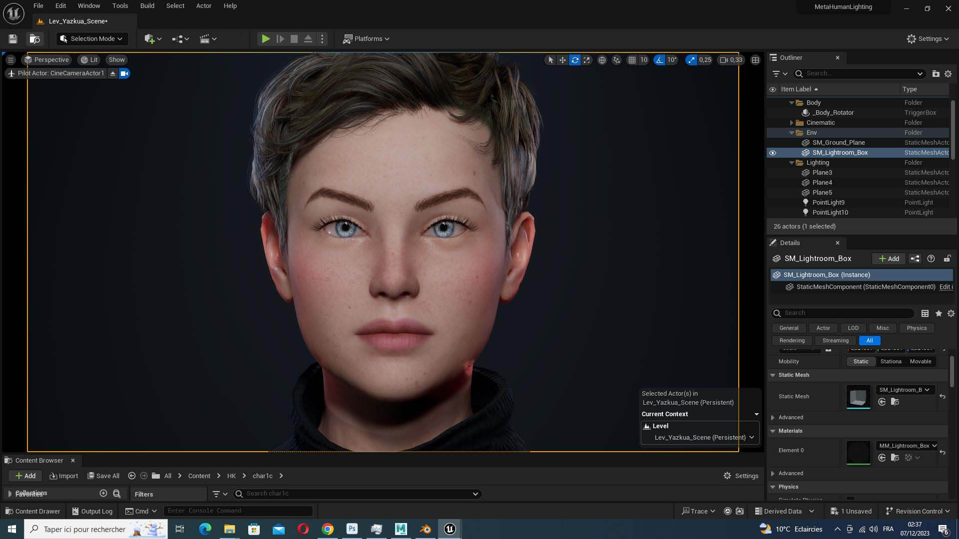 Amelia - Black Elegance Midnight 3D Model by khaloui