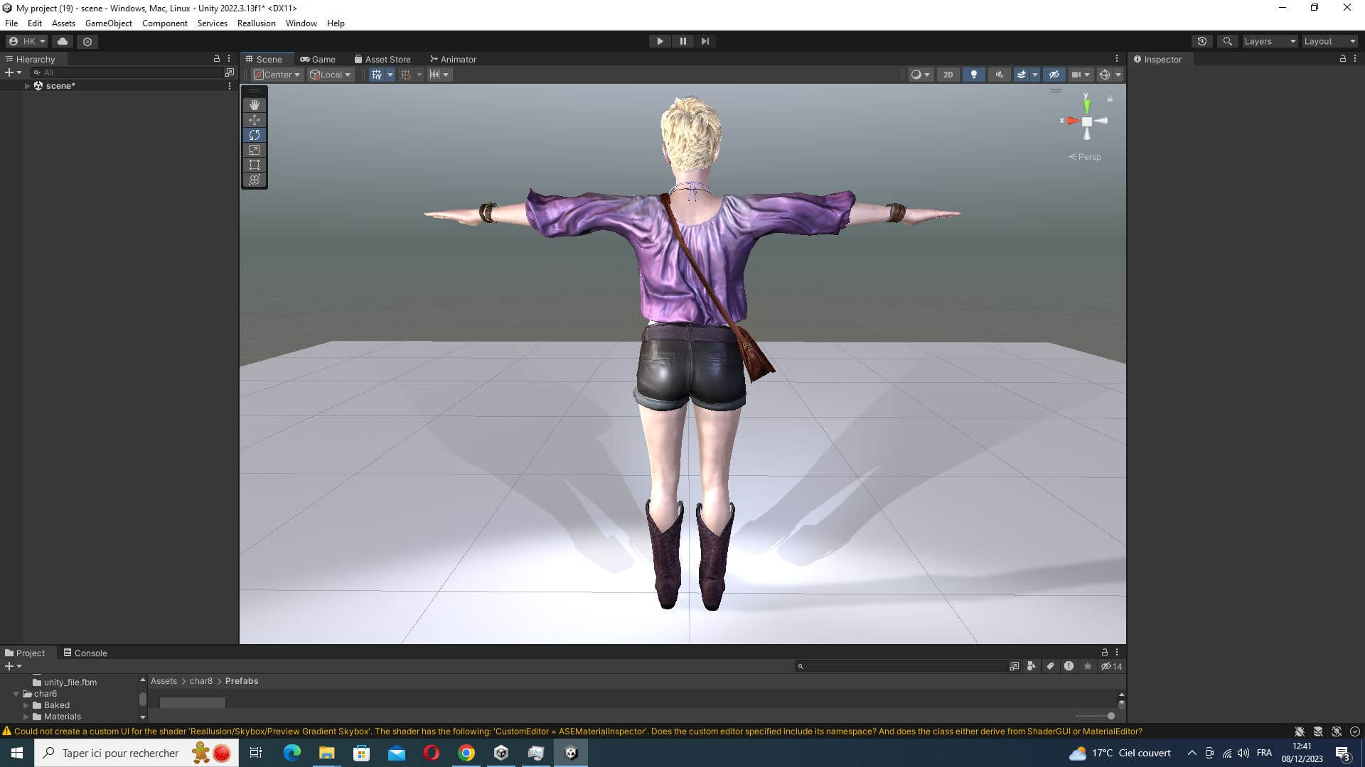 Amelia - Boho Gypsy Chic 3D Model by khaloui