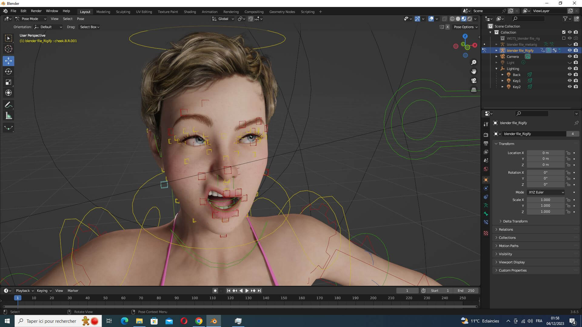 Amelia - Perfect Base Shape V3 3D Model by khaloui