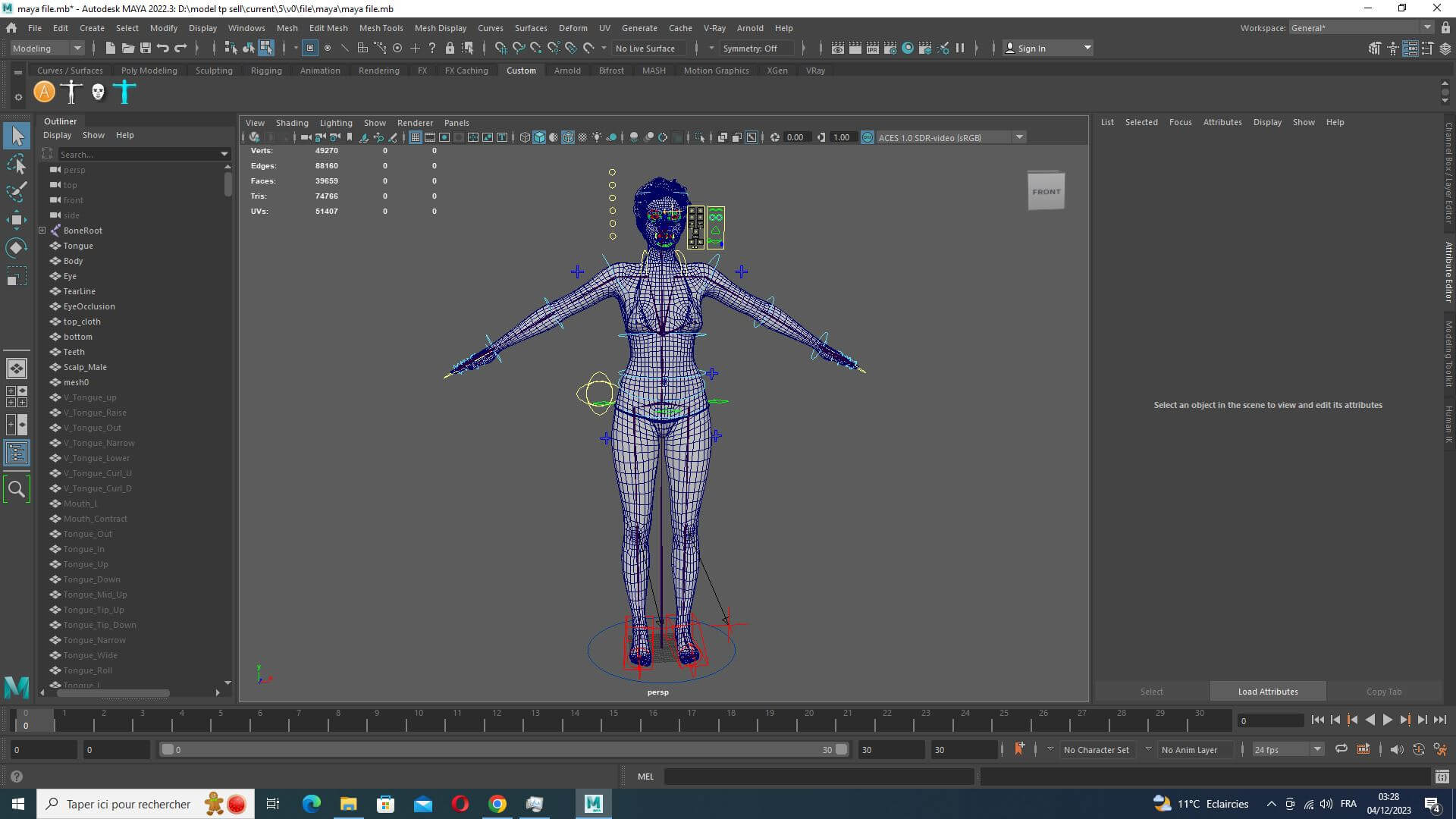 Amelia - Perfect Base Shape V3 3D Model by khaloui