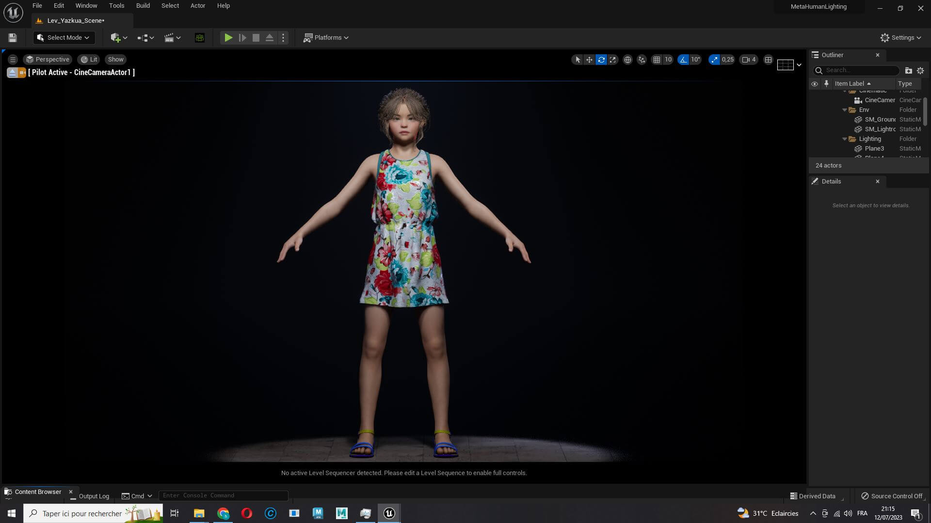 Angelie Sweet Girl 3d Model By Khaloui