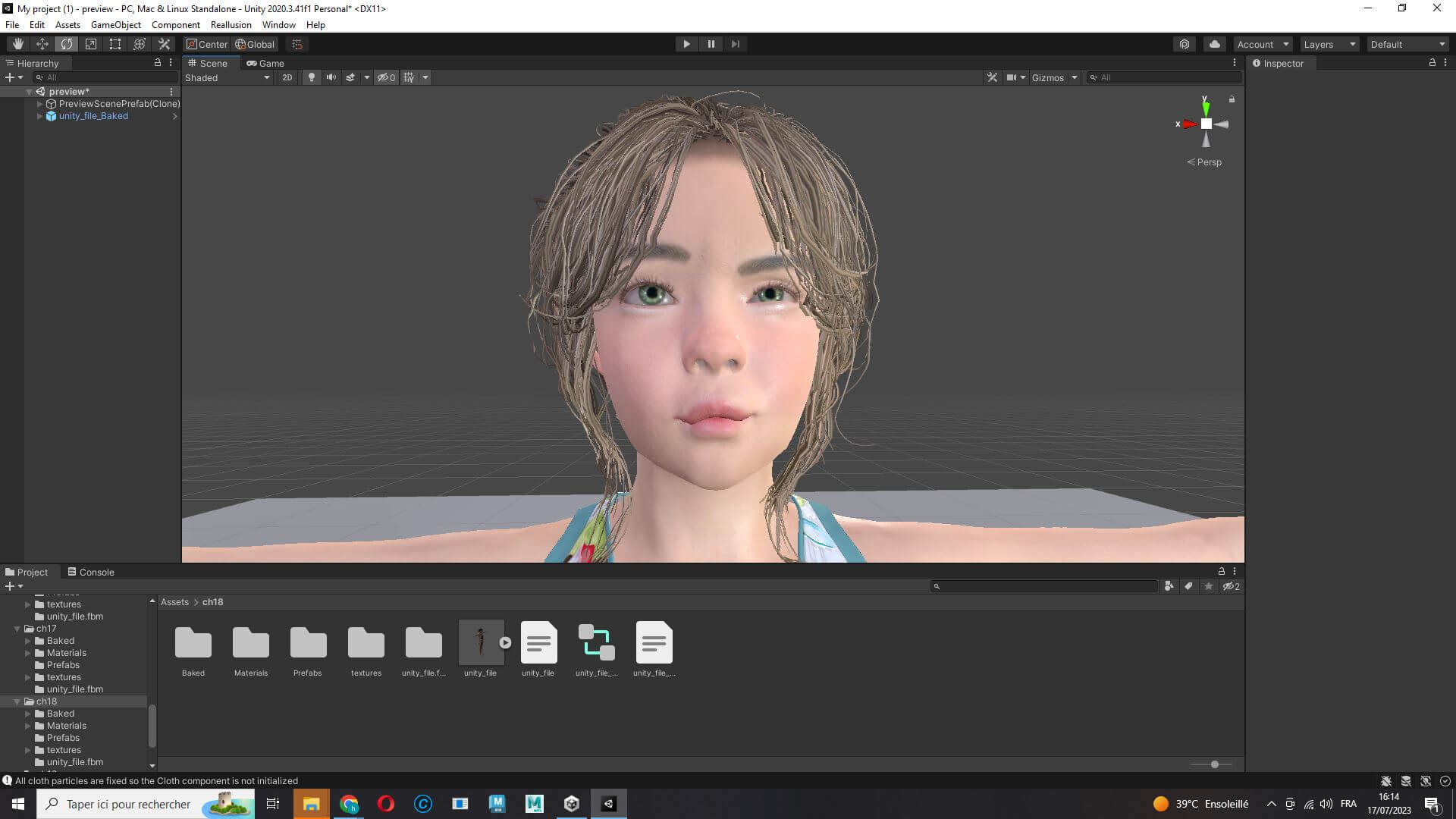 Angelie Sweet Girl 3d Model By Khaloui
