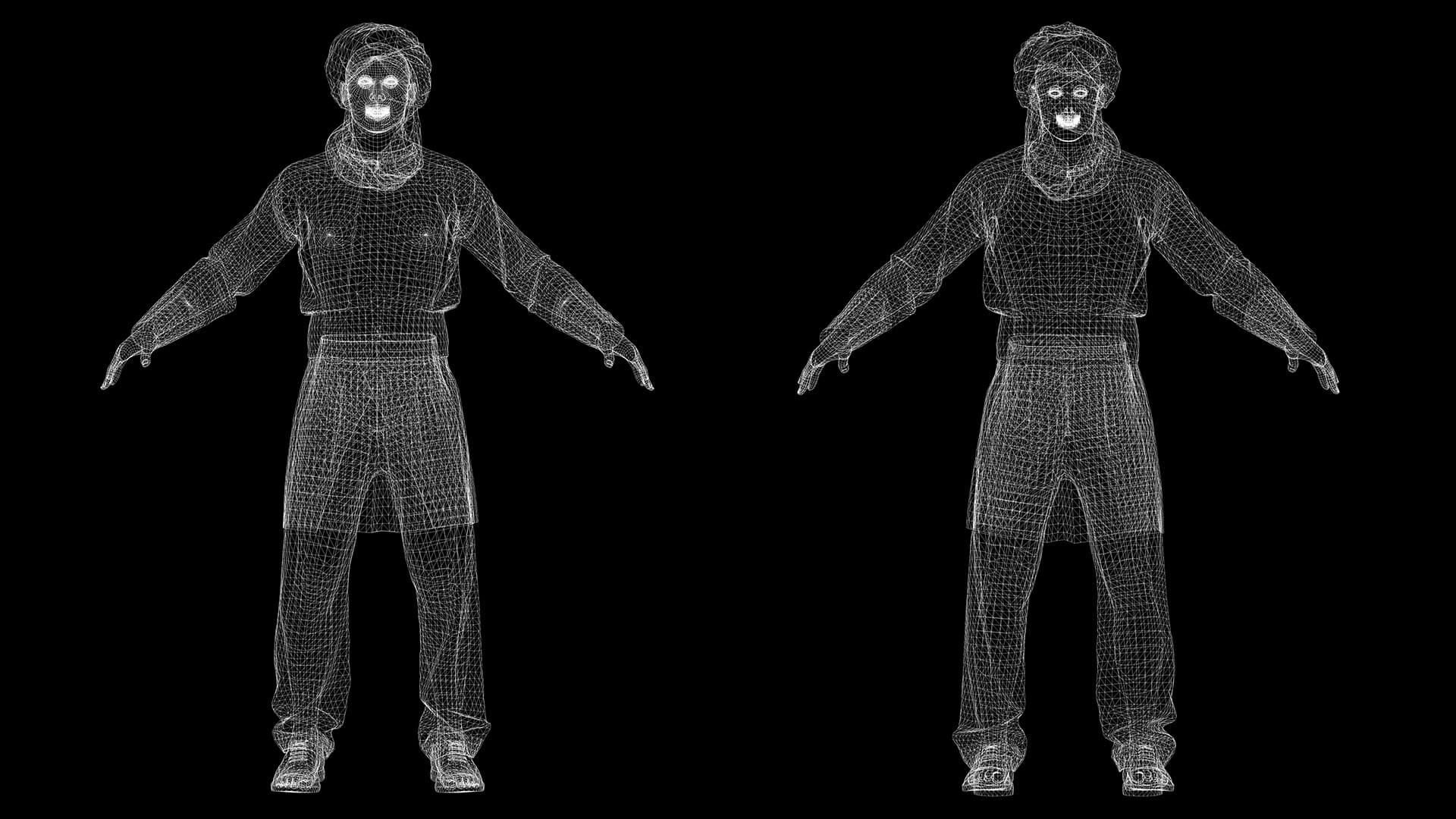 Arab Assassin 3D Character Rigged Game Ready by khaloui