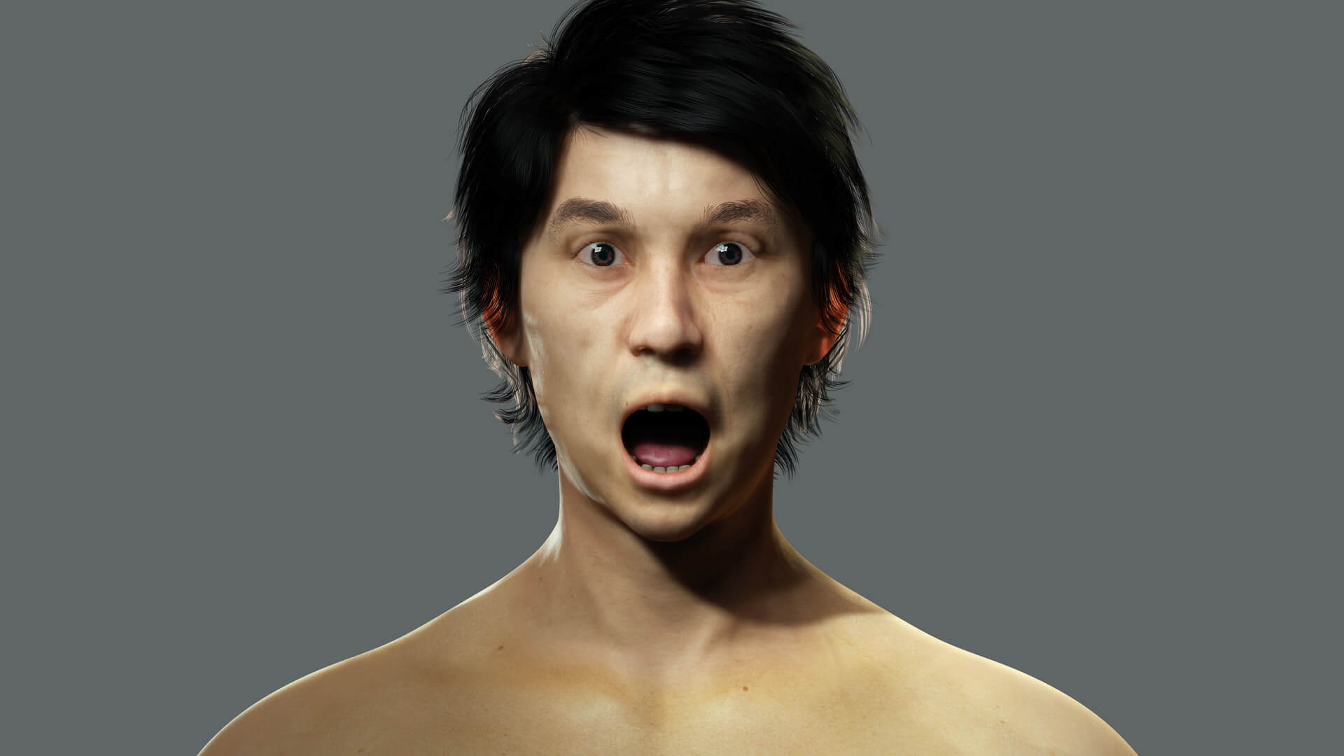 Asian Gangster Yakuza - 3D Model by khaloui