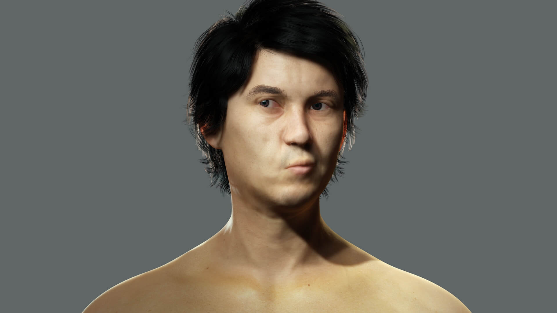 Asian Gangster Yakuza - 3D Model by khaloui