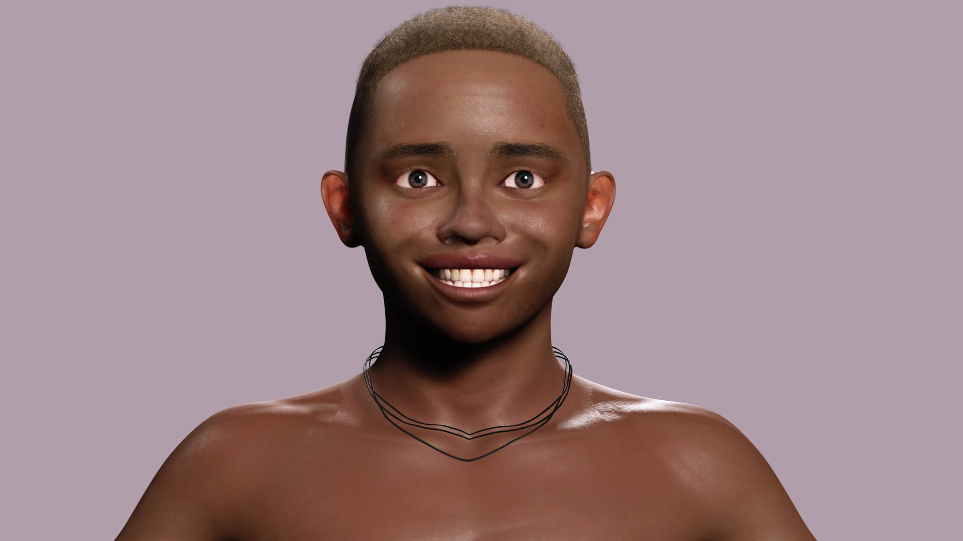 Ayo - Child of The Savanna 3D Model by khaloui
