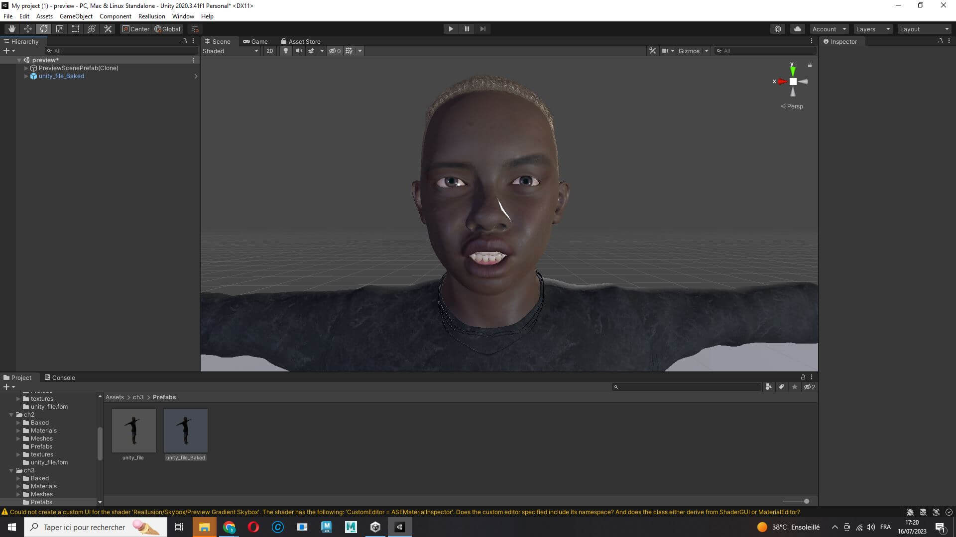 Ayo - Child of The Savanna 3D Model by khaloui