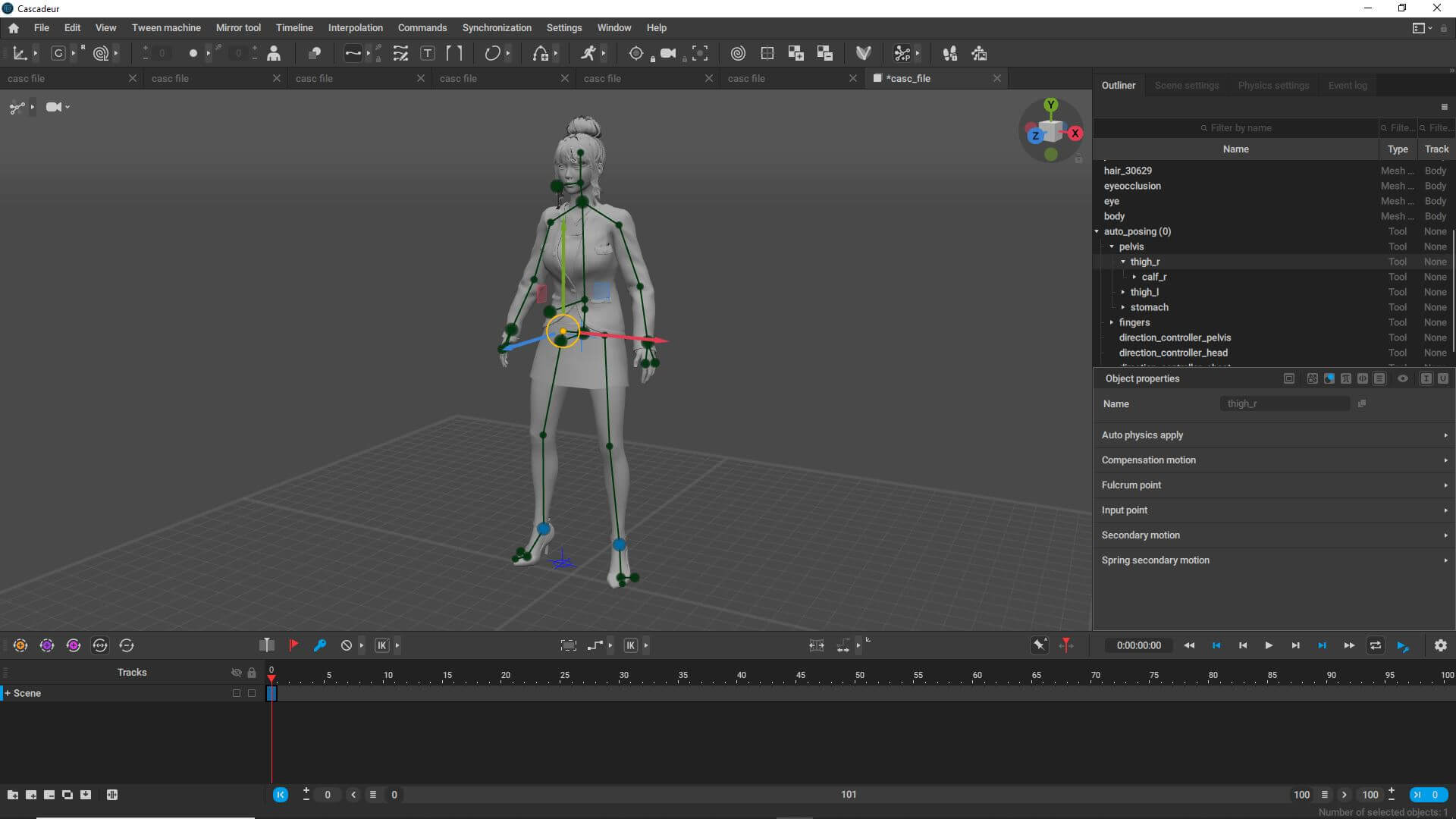 Business Woman - 3D Model by khaloui