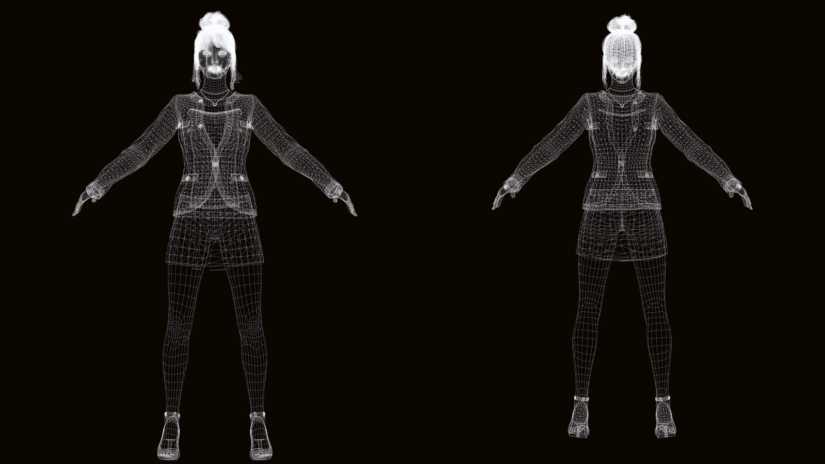 Business Woman - 3D Model by khaloui