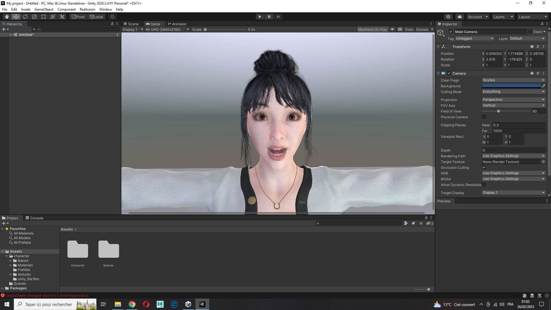 Business Woman - 3D Model by khaloui