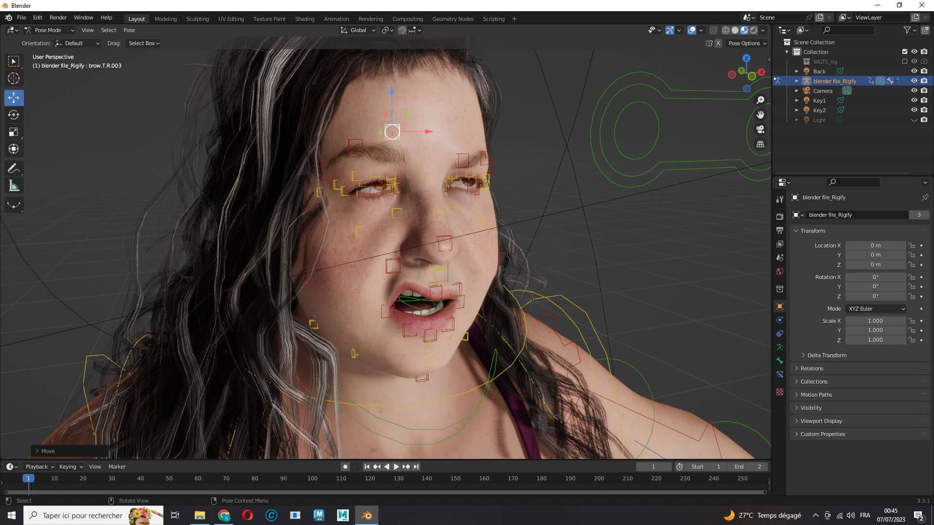 Camilia Fat Woman - 3D Model by khaloui