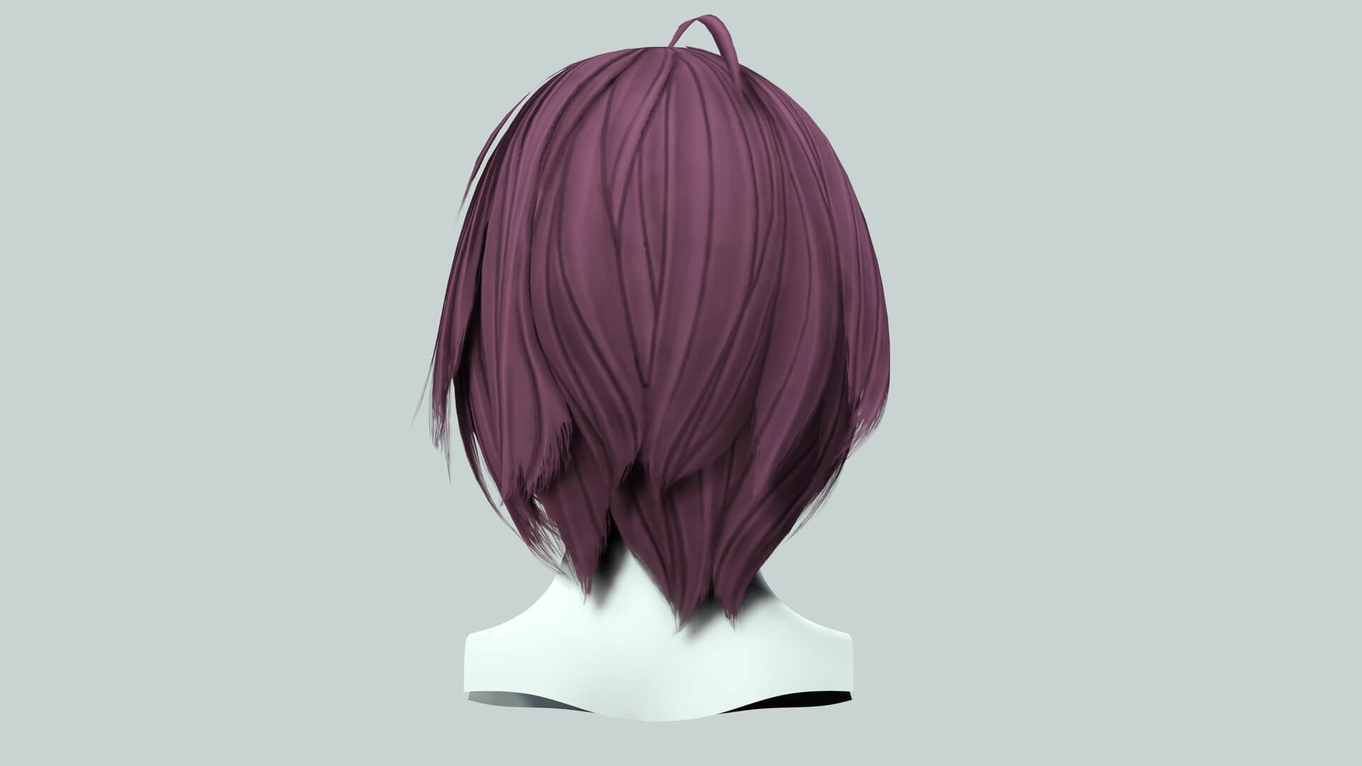 Classic Bob Hair - 3D Model by khaloui