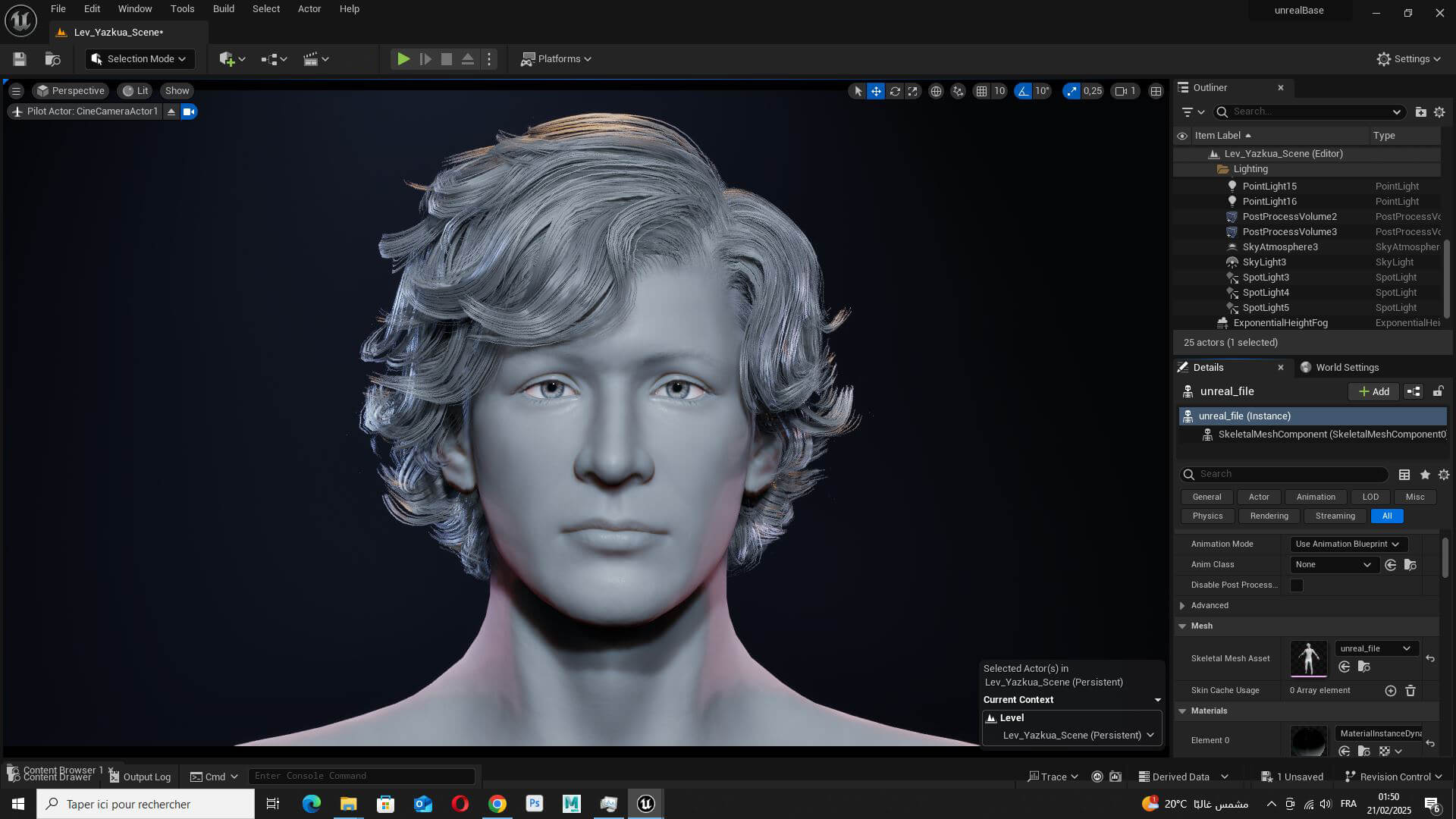 Download Free Rigged 3D Character Fully Rigged Optimized by khaloui
