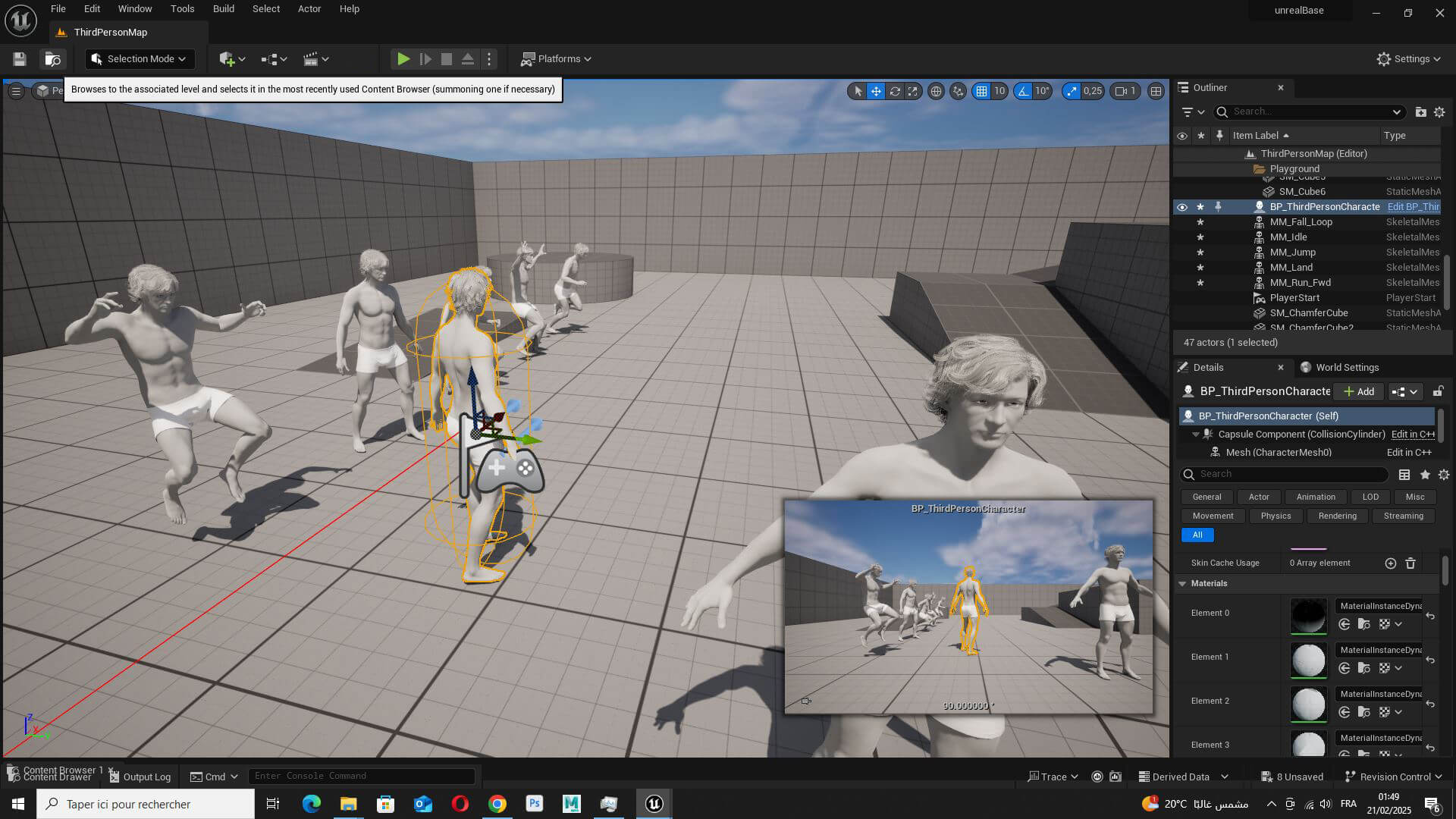 Download Free Rigged 3D Character Fully Rigged Optimized by khaloui