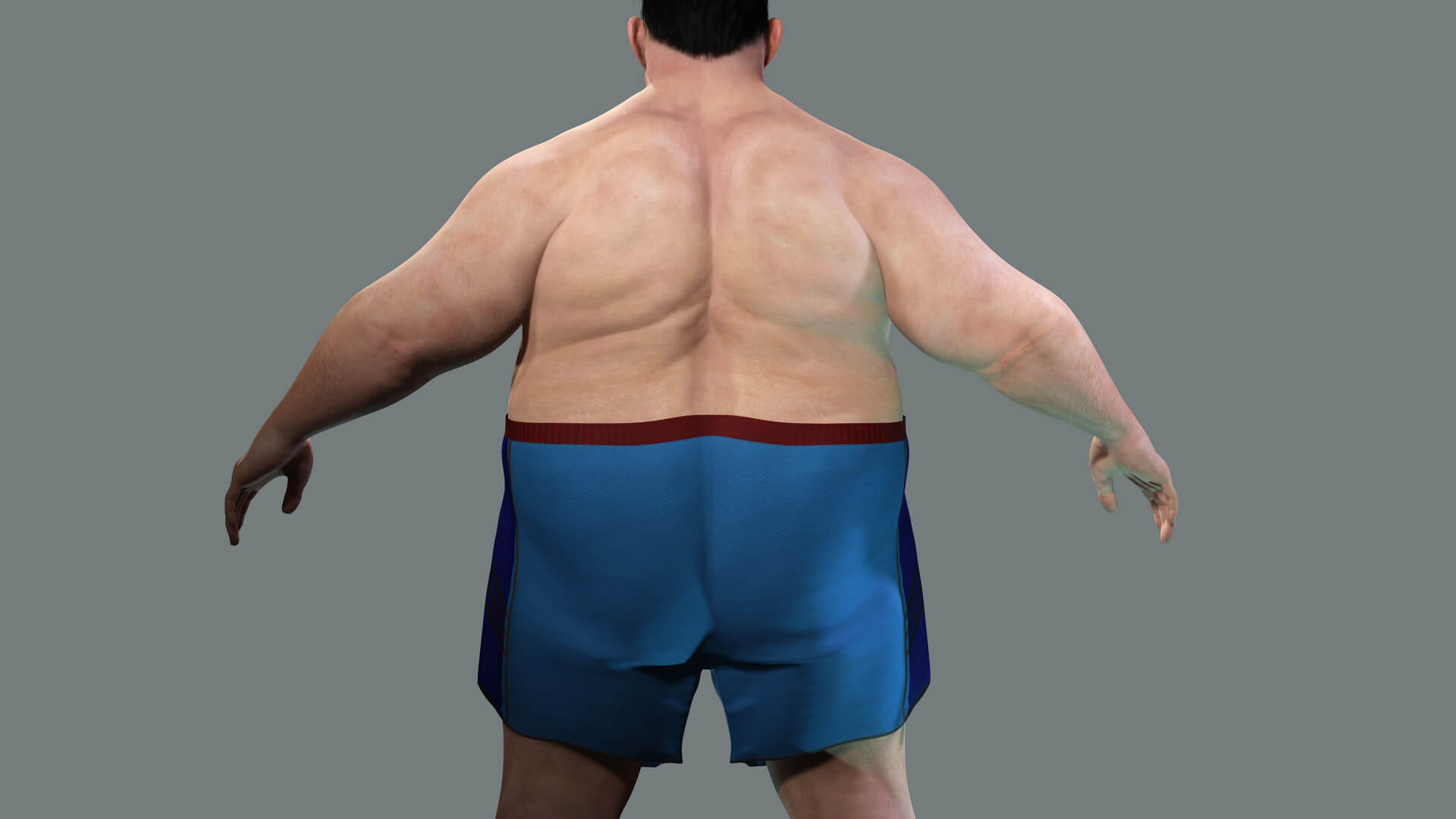 Fat Man - 3D Model by khaloui