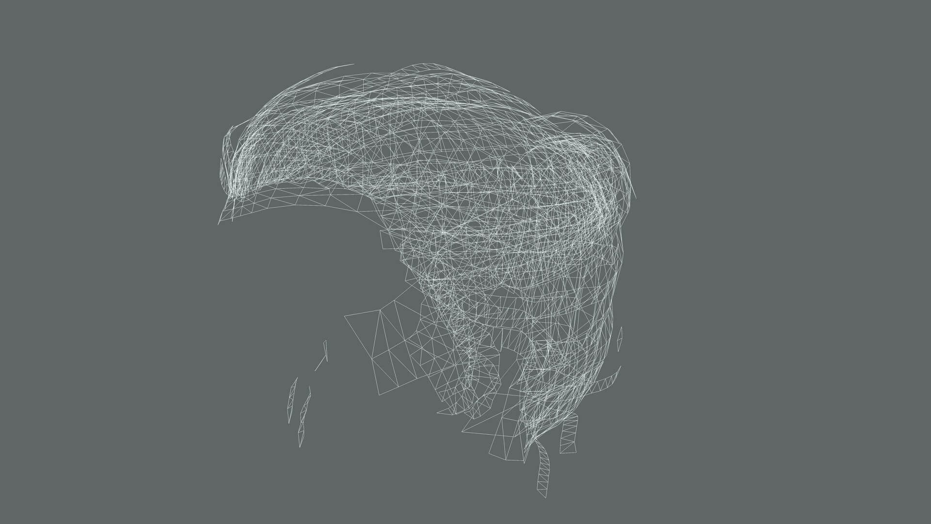 Female Hair - Free 3D Model by khaloui