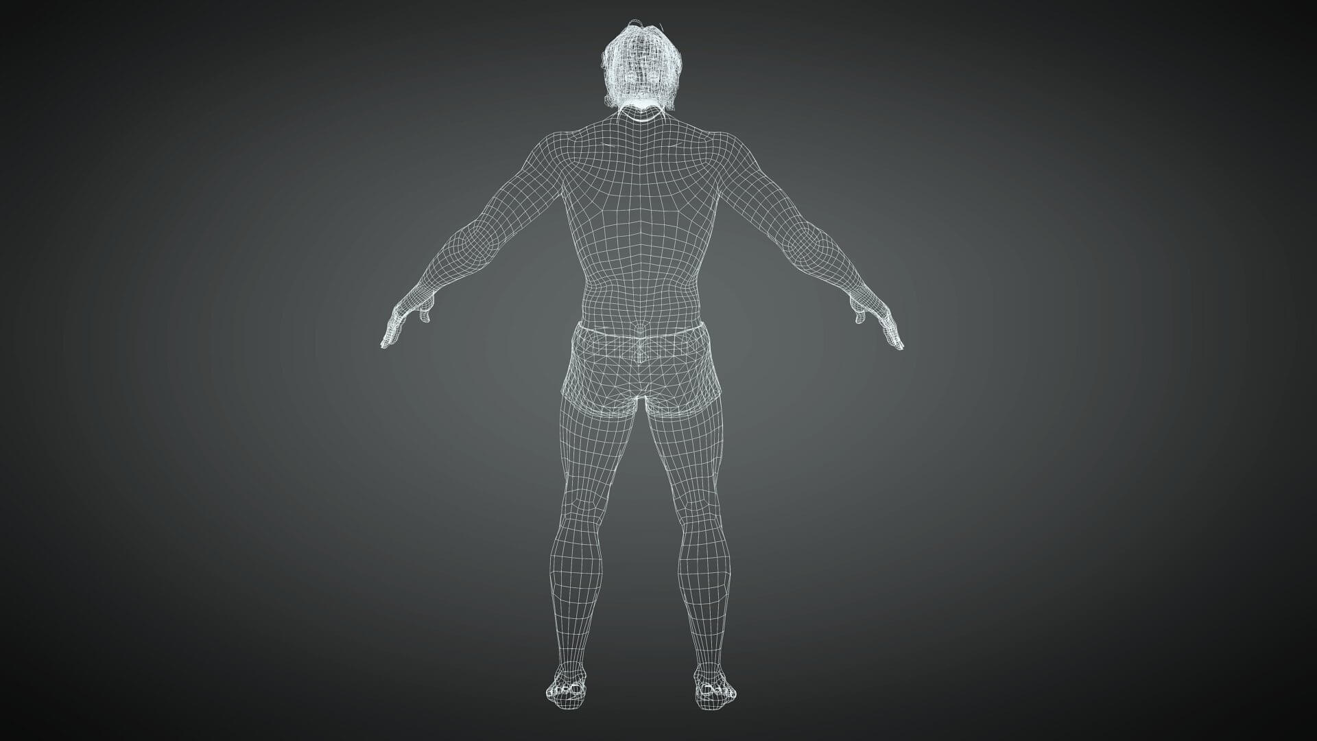 Male Body G1 - Free 3D Model by khaloui