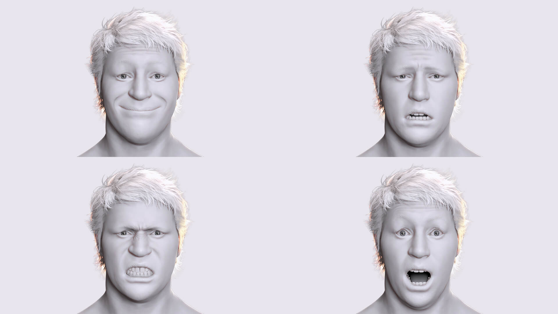 Free Rigged 3D Male Character Game Animation Ready by khaloui