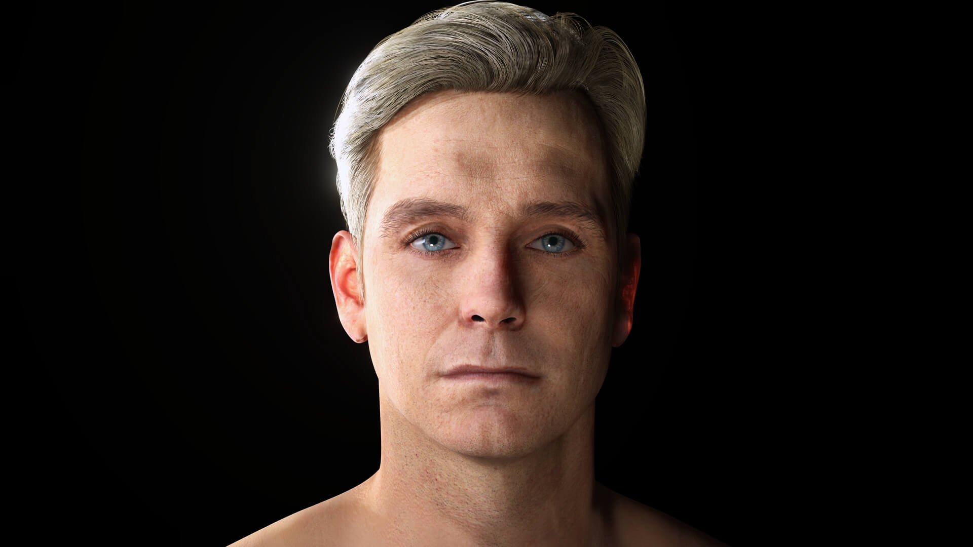 Homelander The Boys - Base Mesh 3D Model by khaloui