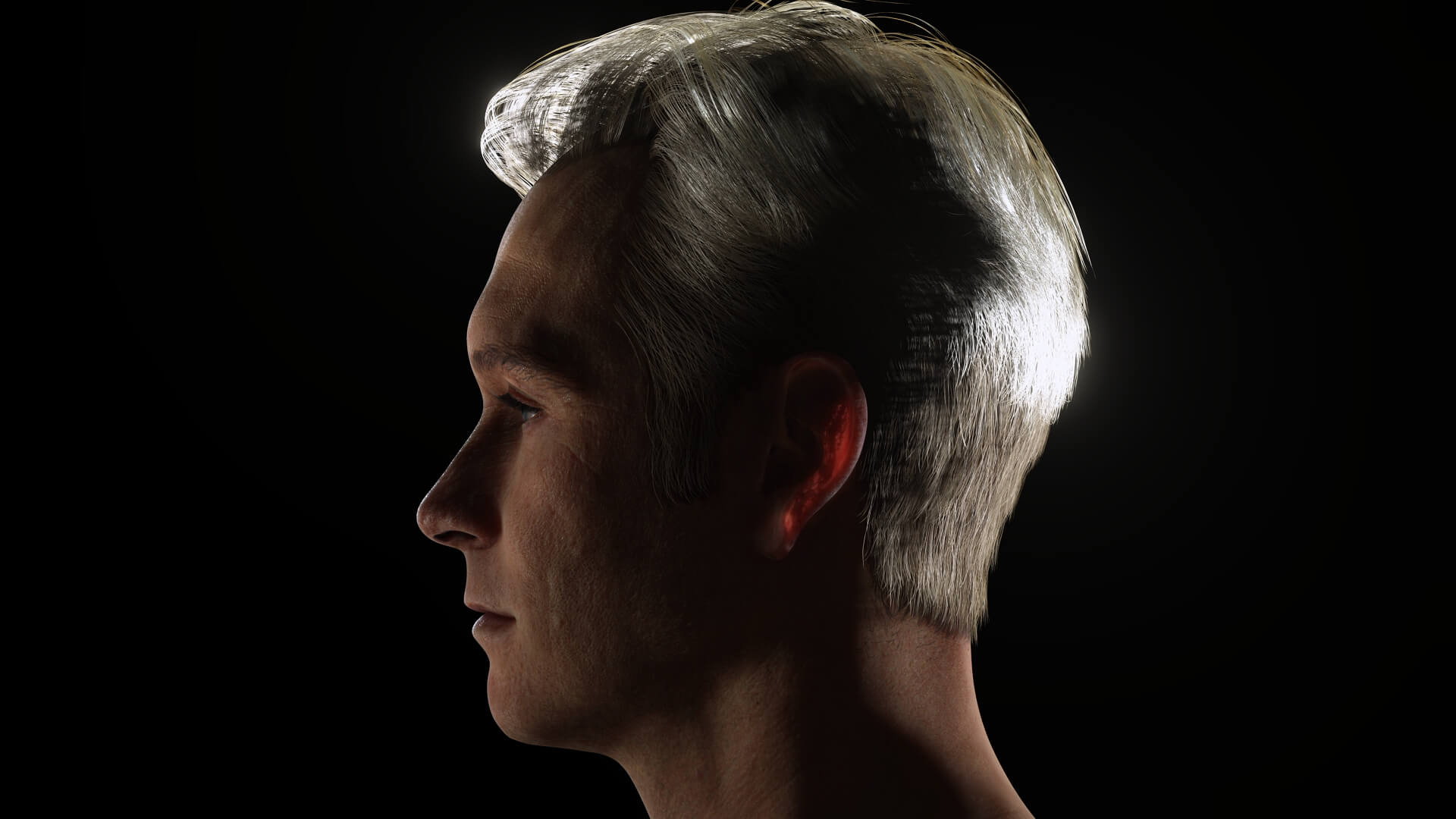 Homelander The Boys - Base Mesh 3D Model by khaloui