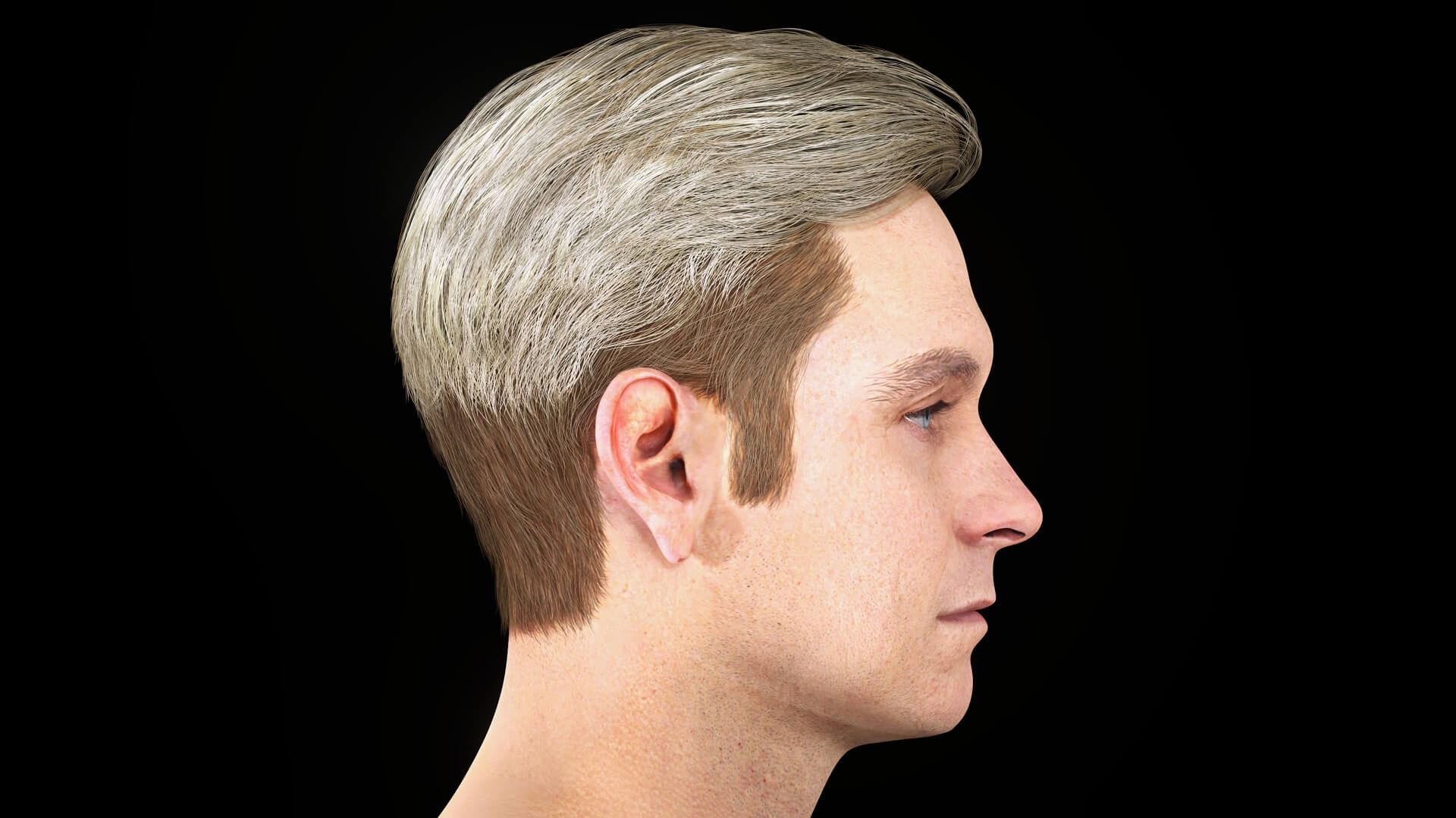 Homelander The Boys - Base Mesh 3D Model by khaloui