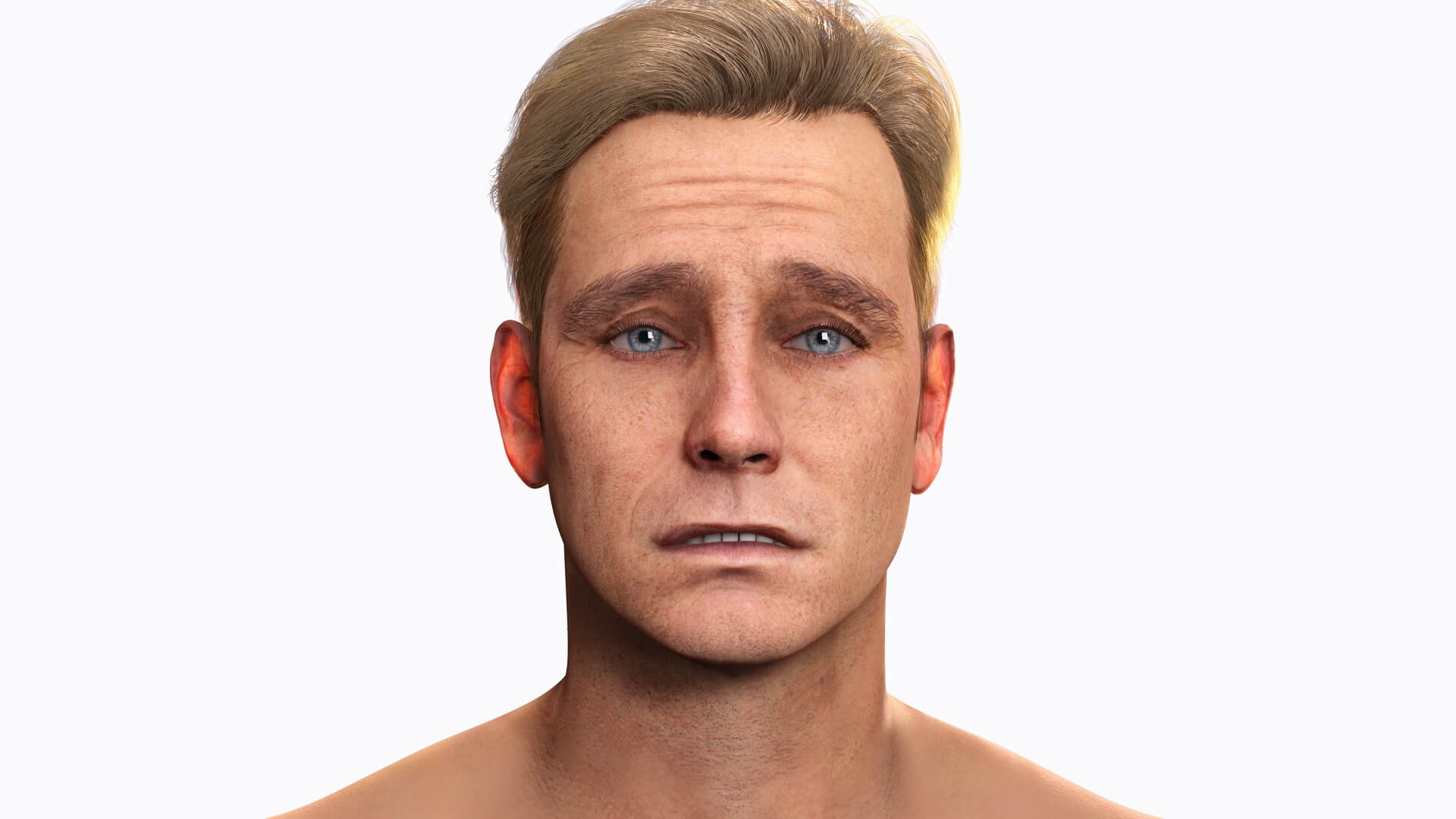 Homelander The Boys - Base Mesh 3D Model by khaloui