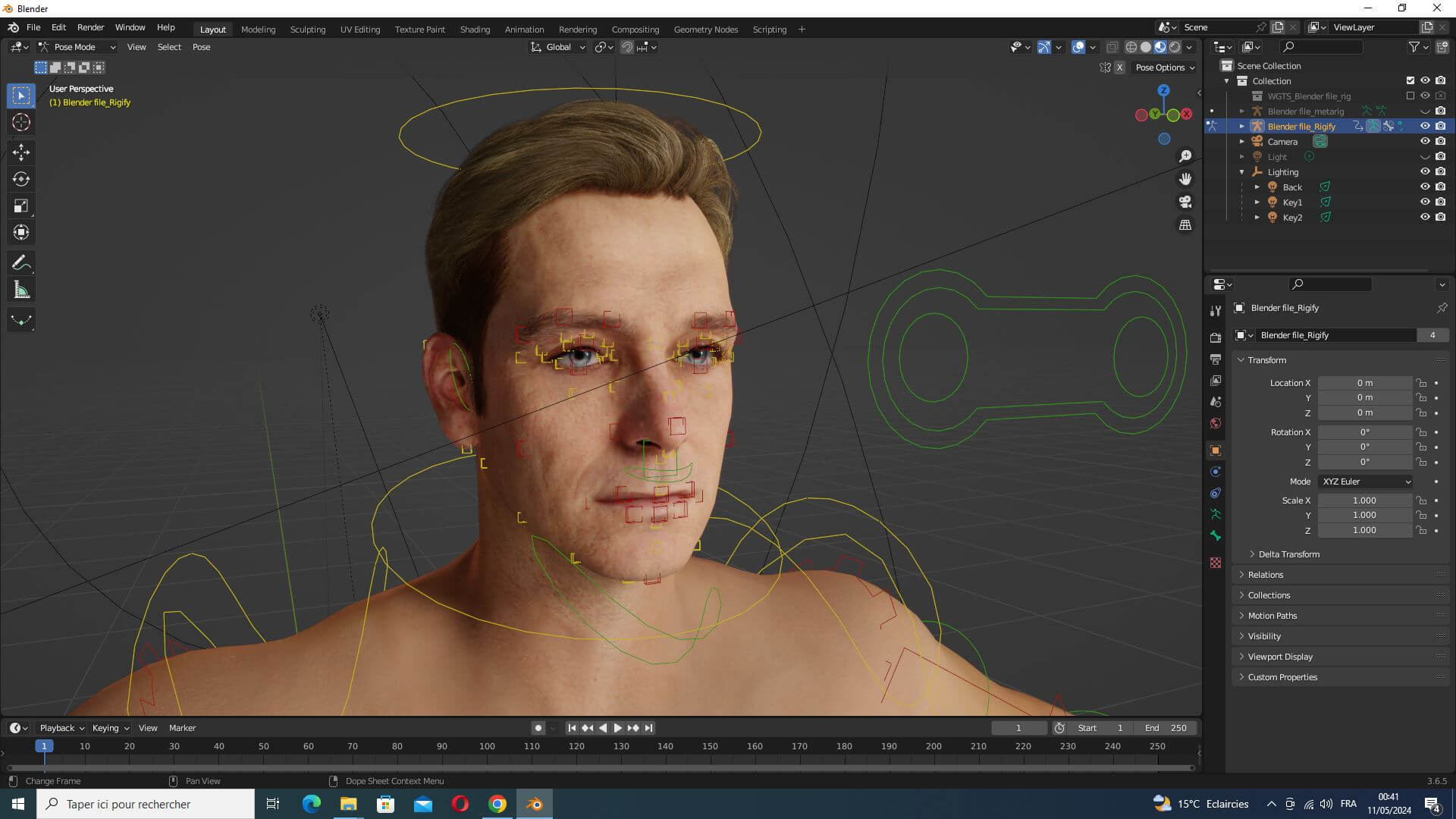 Homelander The Boys - Base Mesh 3D Model by khaloui