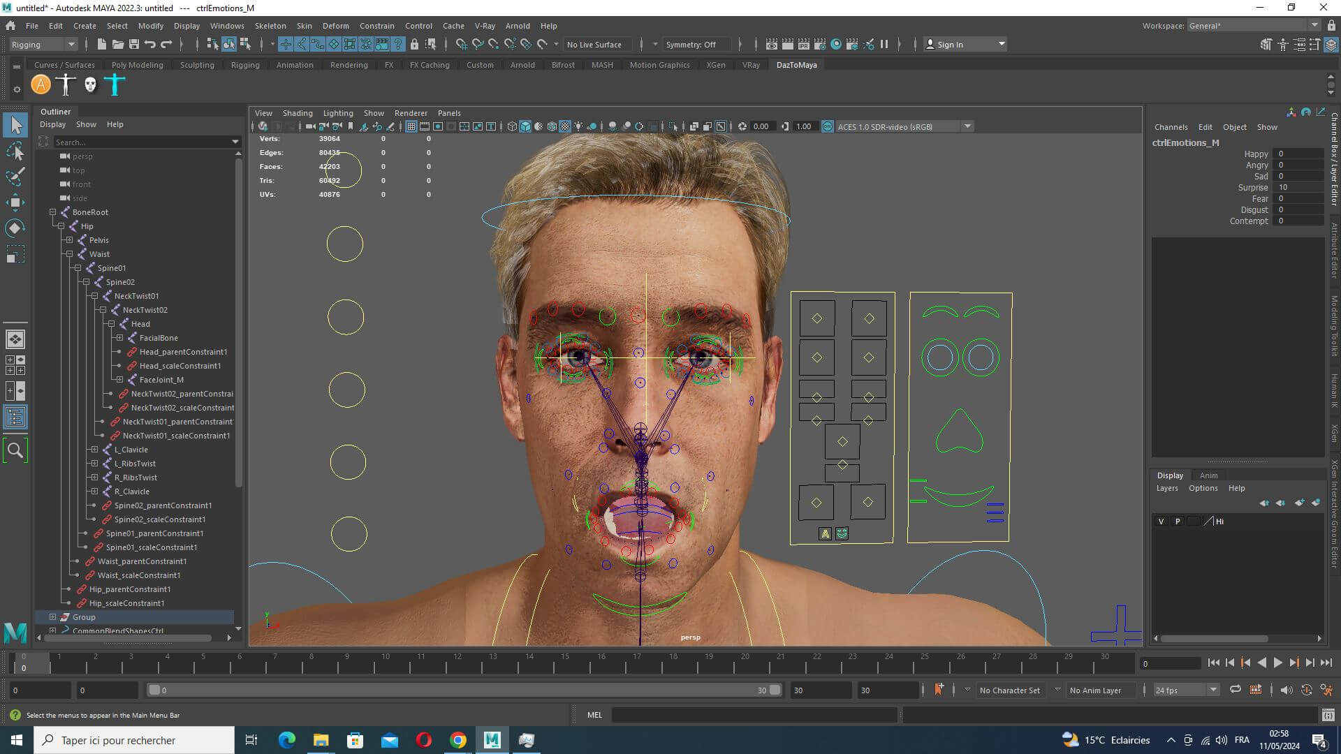 Homelander The Boys - Base Mesh 3D Model by khaloui