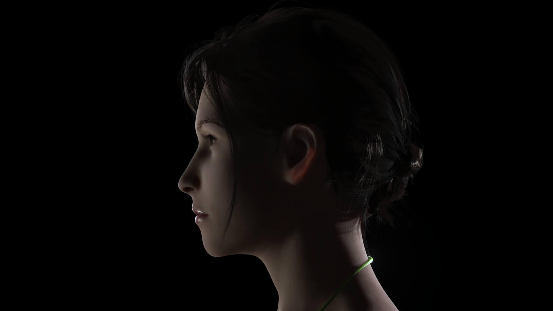 Isabella - Female Character 3D Model by khaloui