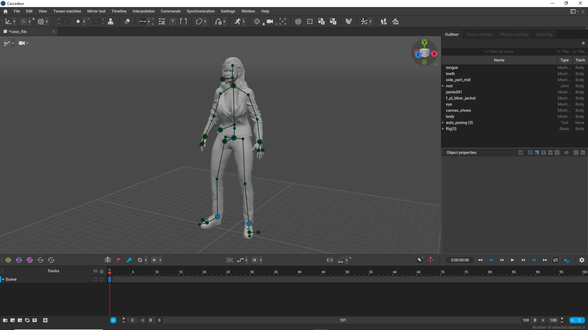 Jennifer Lawrence - 3D Model by khaloui