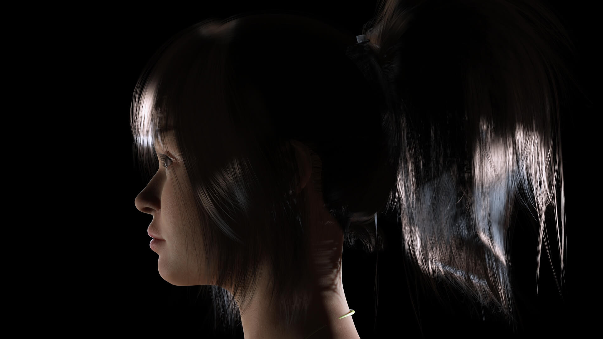 Jia - Cute Asian Girl 3D Model by khaloui